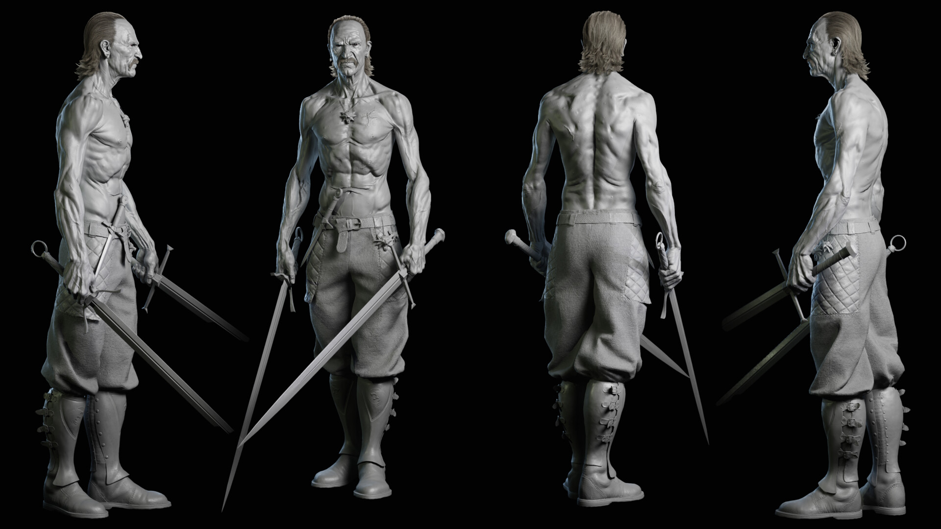 Chase Jordan - Leo Bonhart - Witcher FanArt