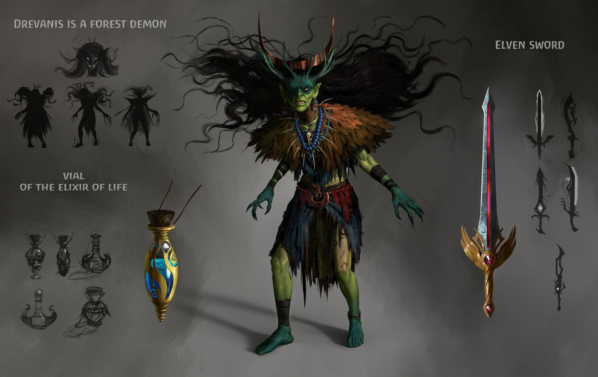 ArtStation - Work for a concept art contest