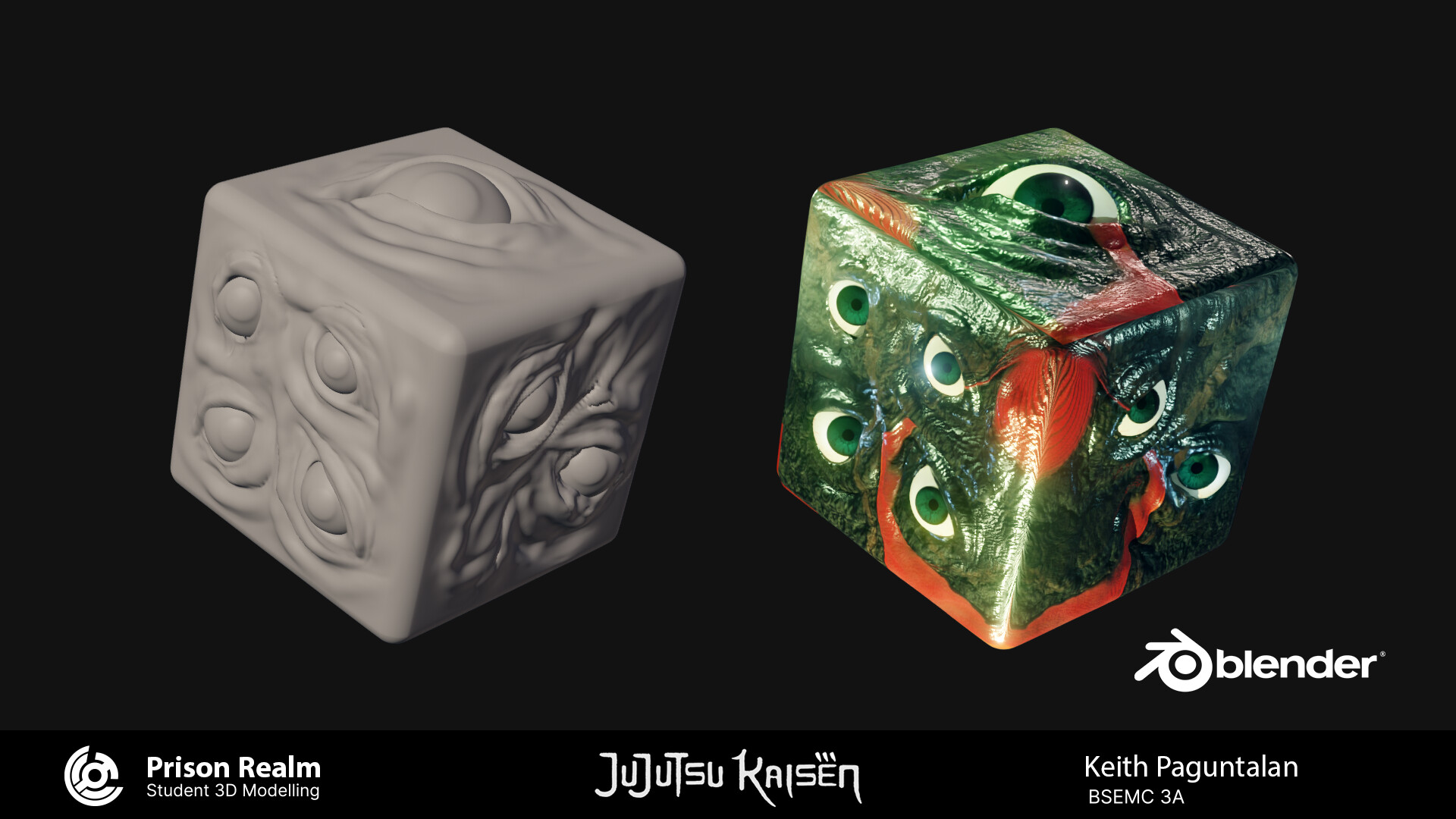 ArtStation - prison realm inspire by Jujutsu no Kaisen