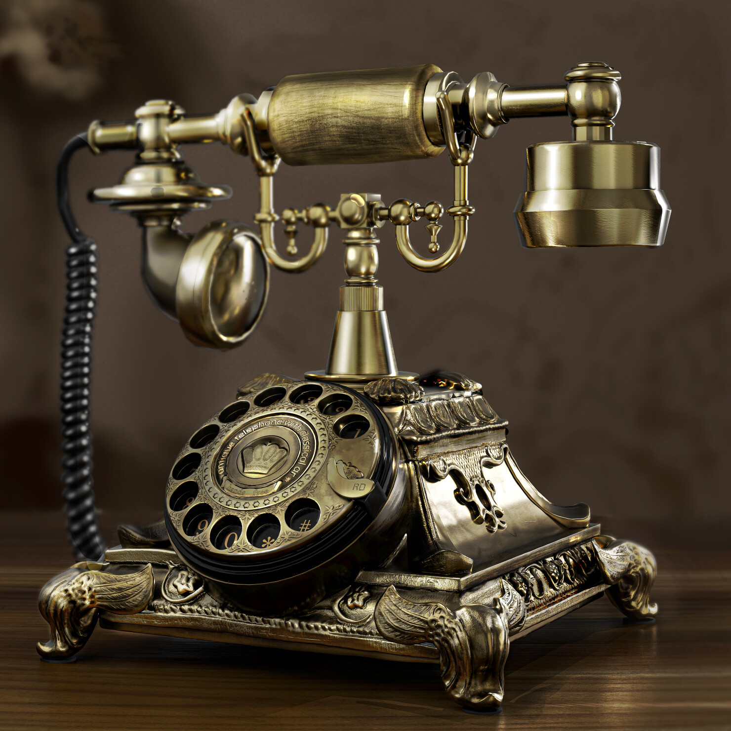 ArtStation - Classic phone