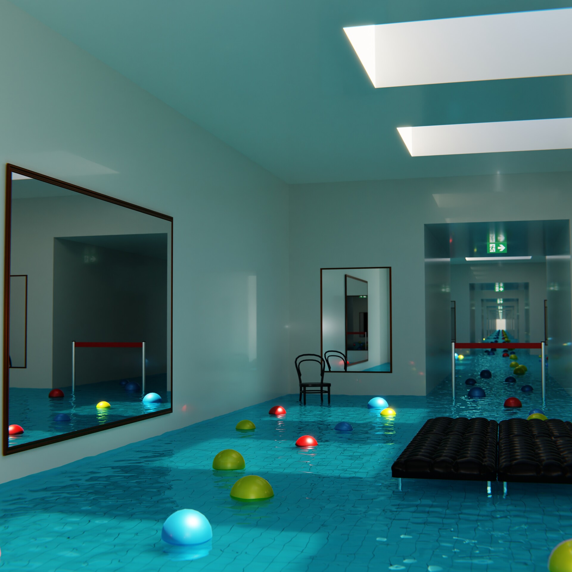 ArtStation - Blender Pool 176: Sunken Gallery 1