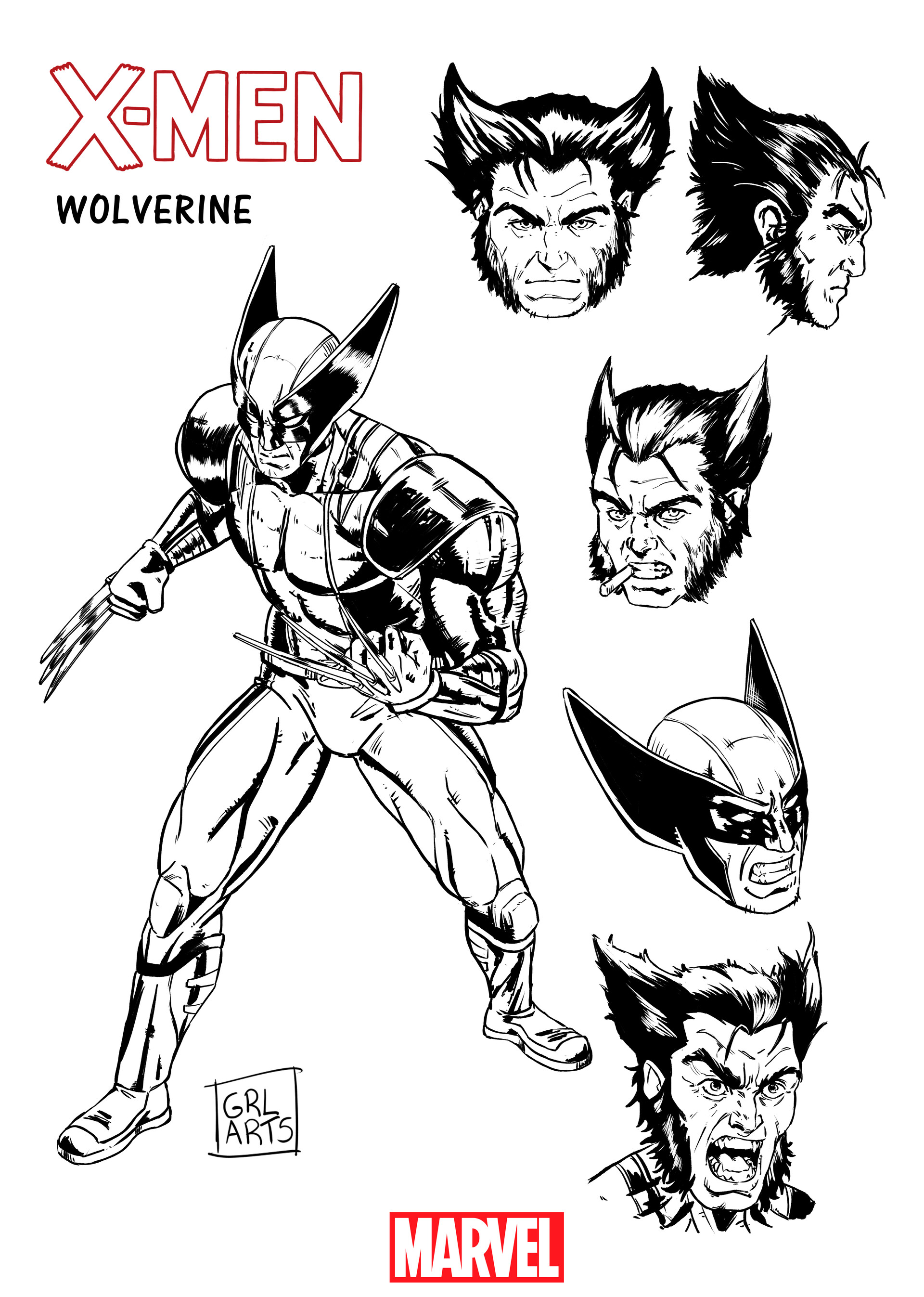 ArtStation - X men - Character Design