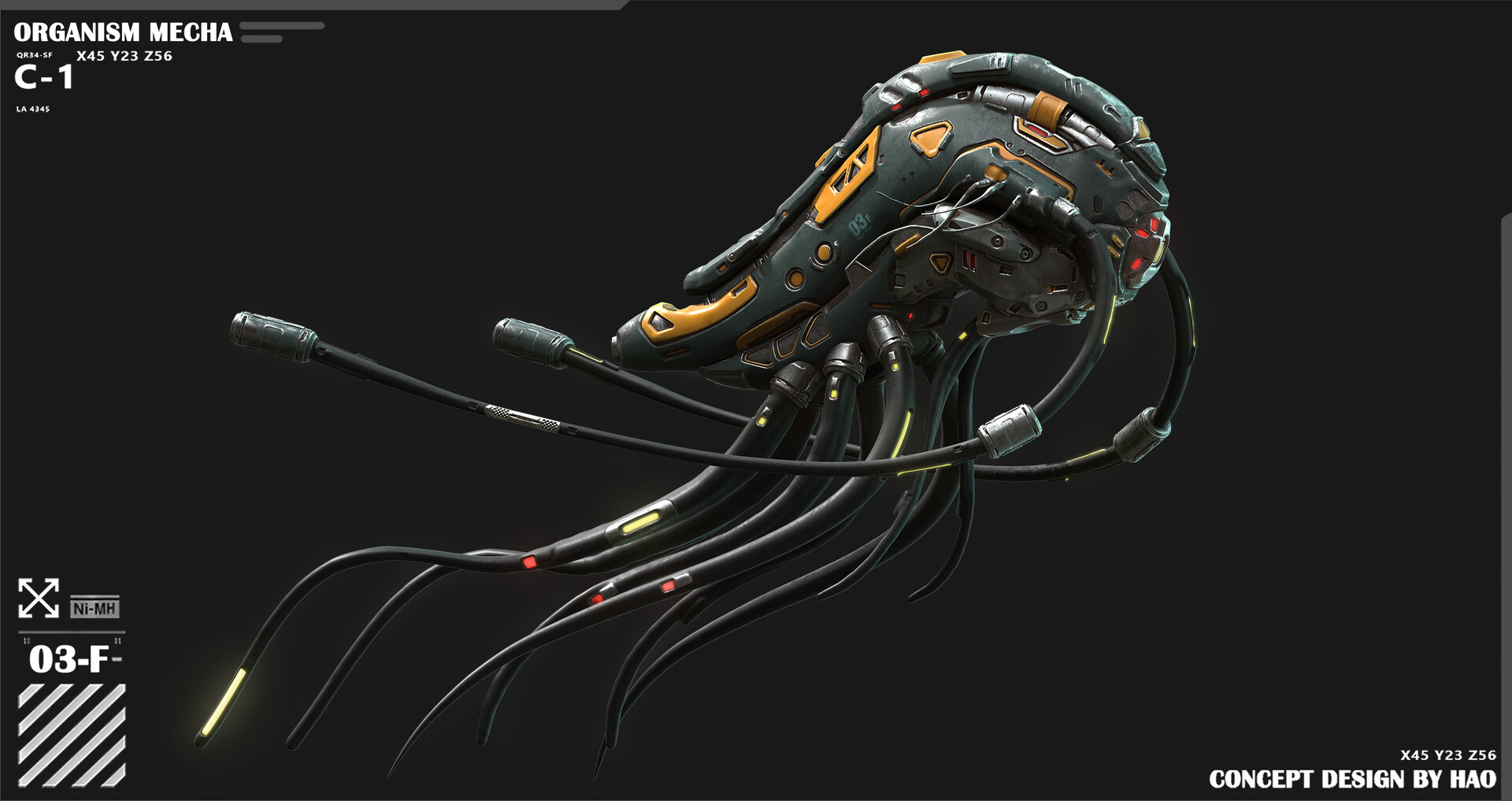 ArtStation - Mechanical Design "Yuan"