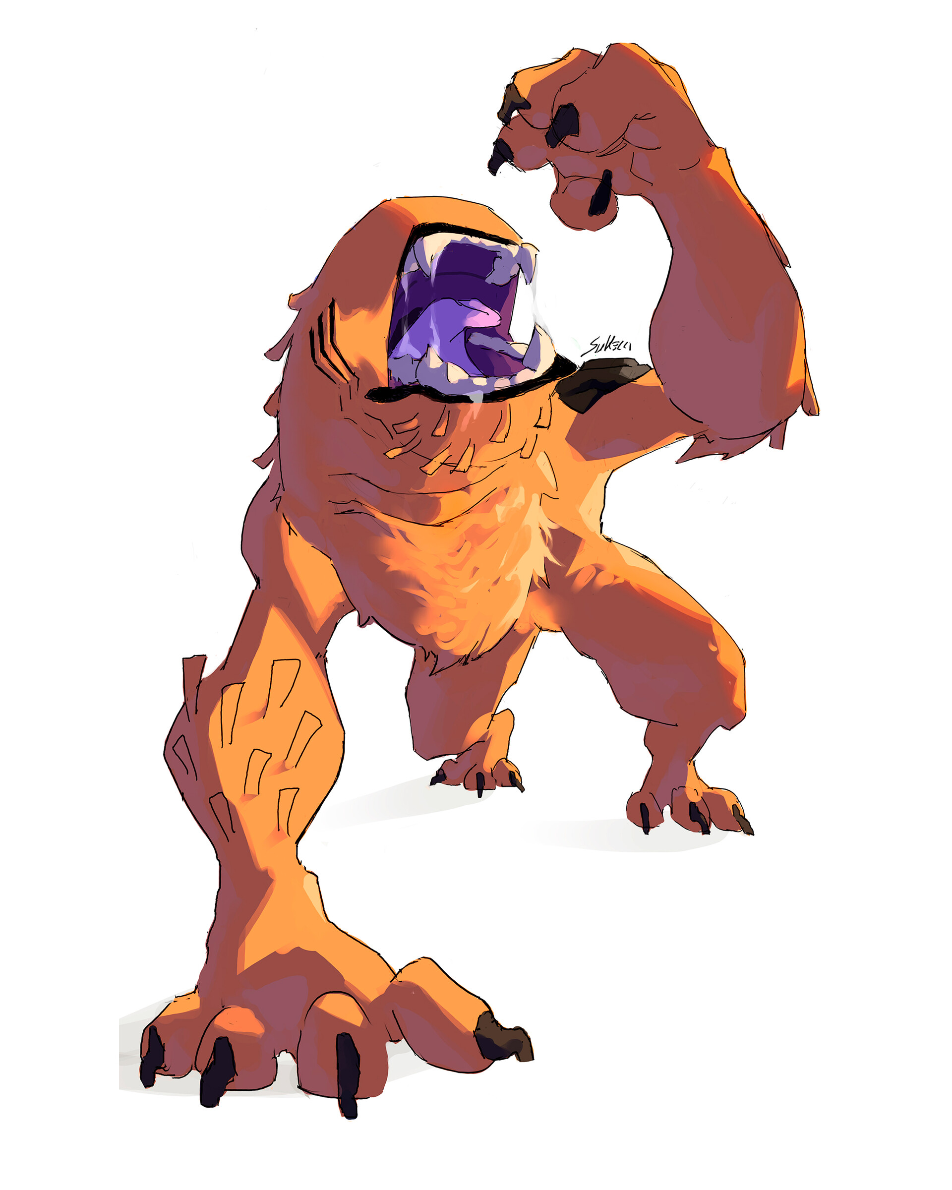 ArtStation - Beast from BEN10