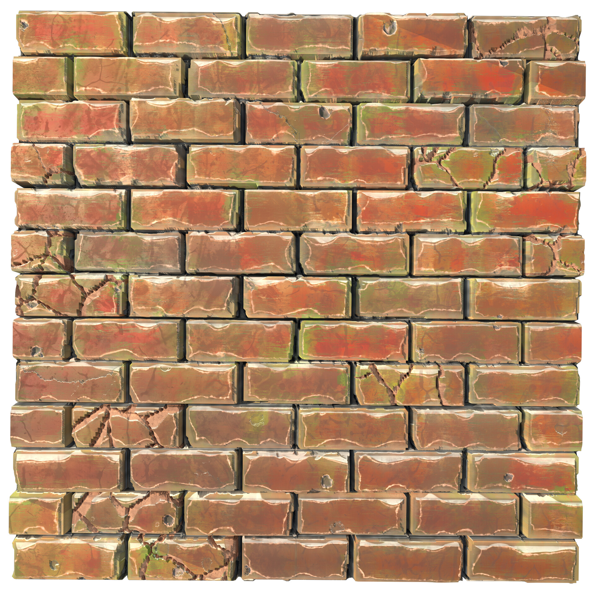 Sam Red - Ghibli Style Bricks