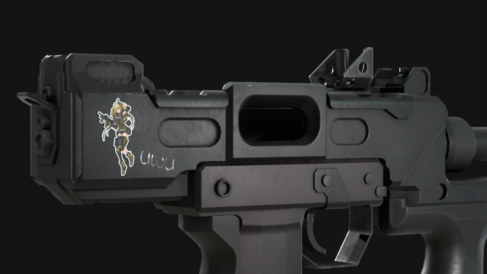 Hao Liu - Minebea PM-9 (M9) Machine Pistol