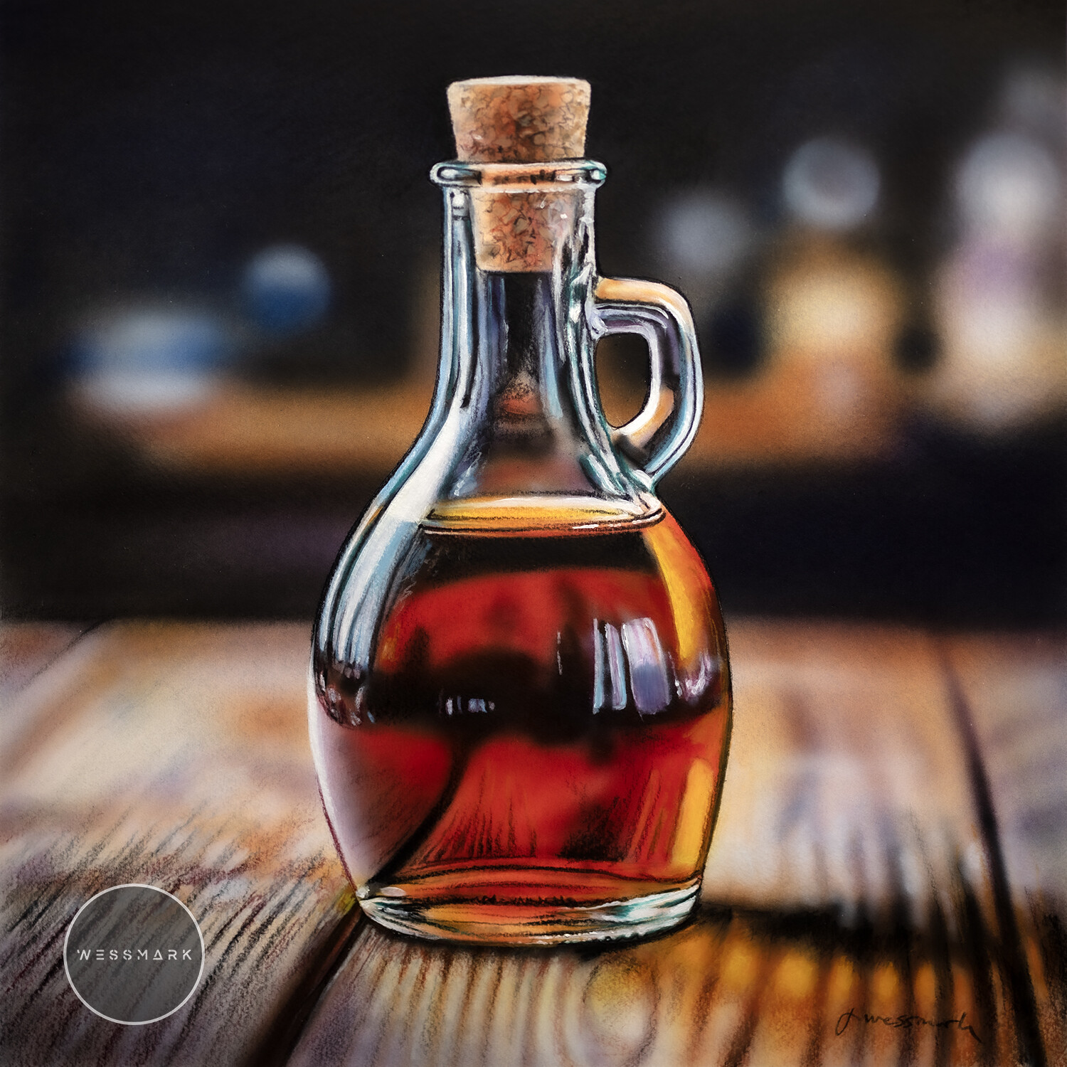 ArtStation - "Syrup 2" - acrylic on paper $500