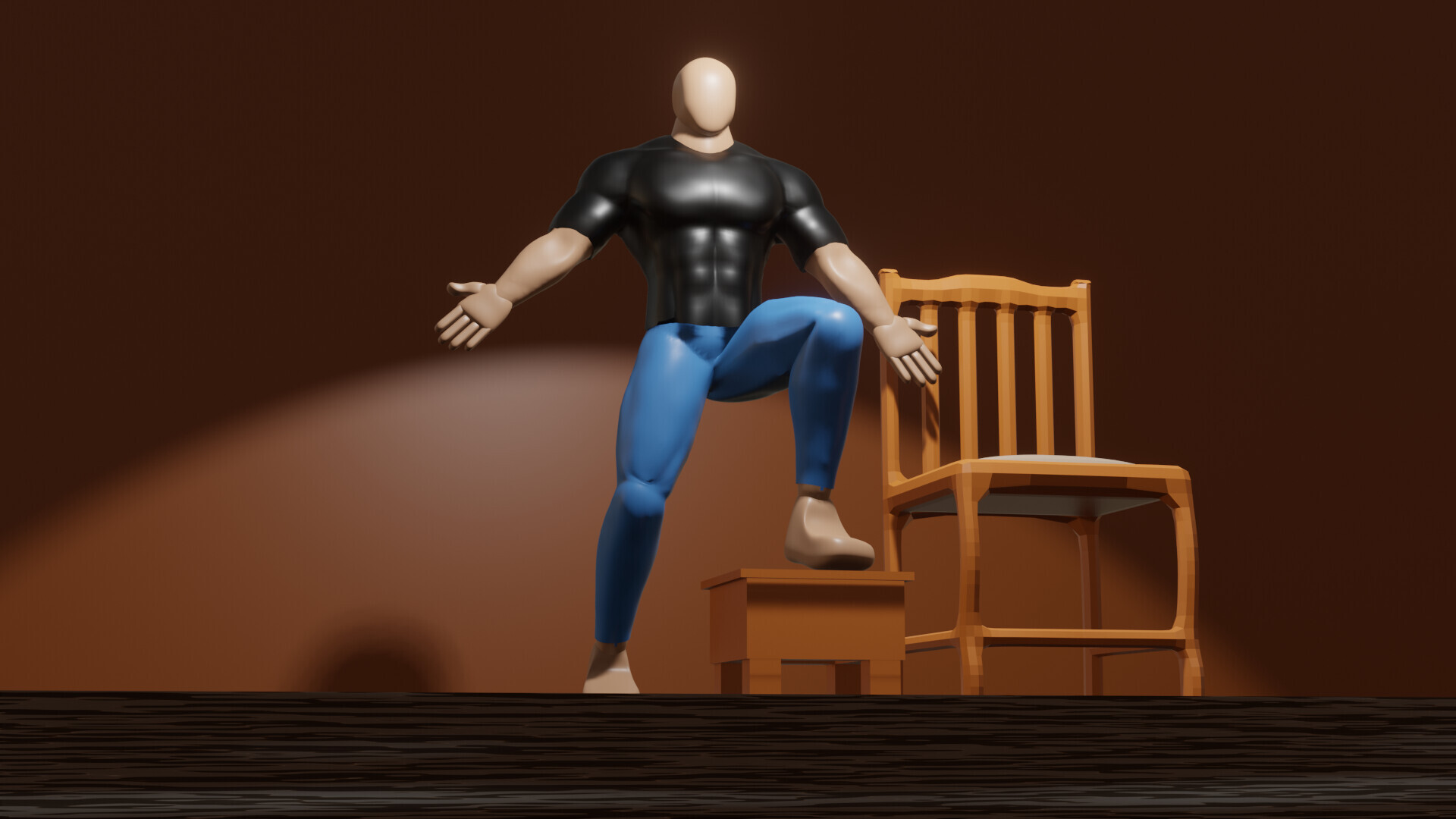 ArtStation - animated man 3D model