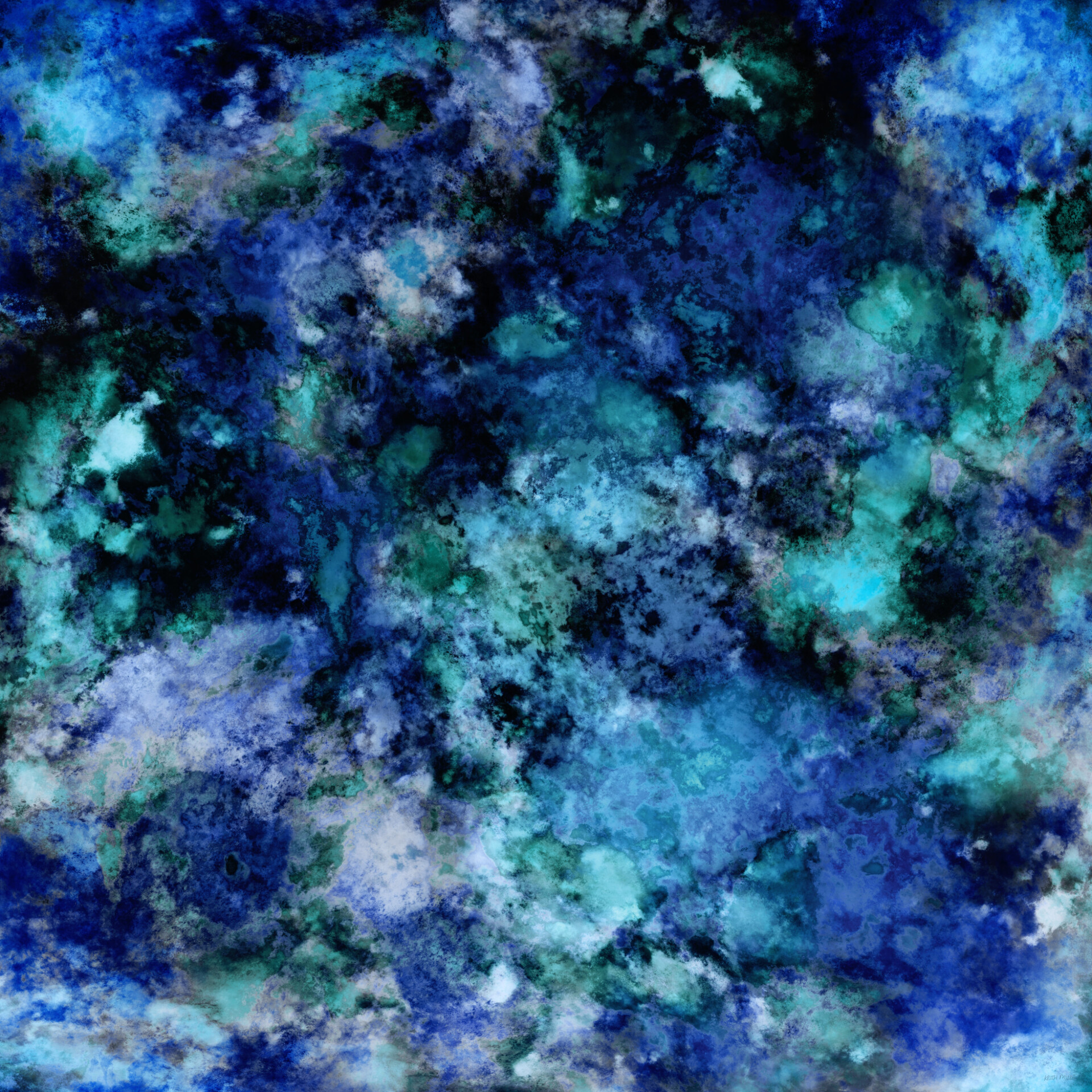 ArtStation - Rocky blue wall