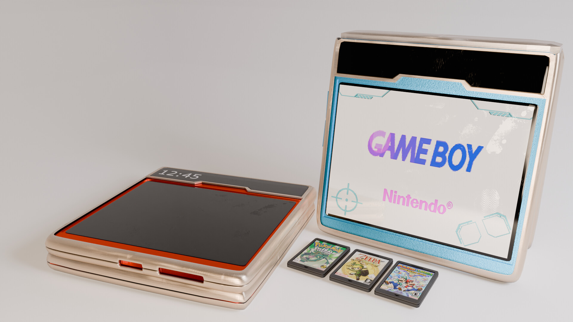 ArtStation - Nintendo Fold Product Render