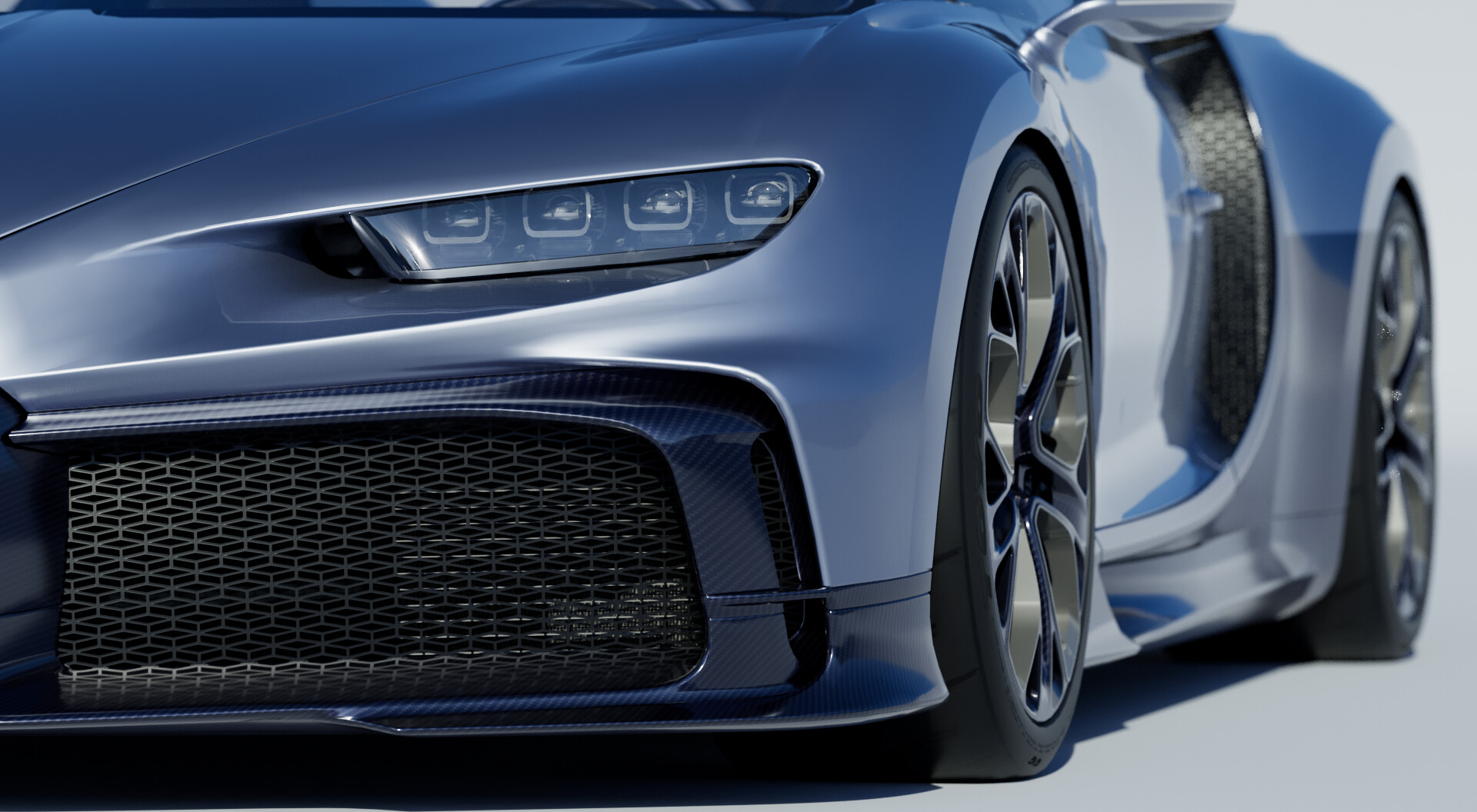 AR020 - Bugatti Chiron || Profilée