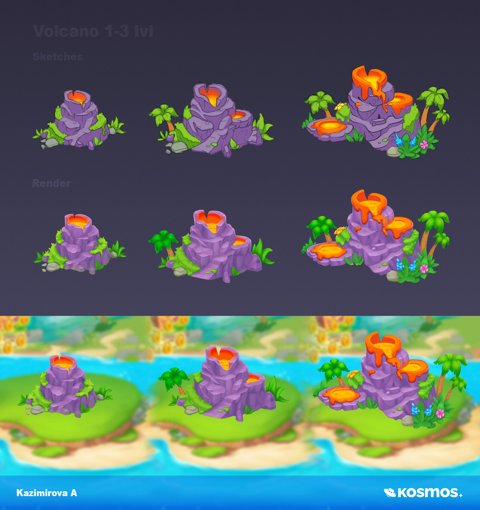ArtStation - Volcano