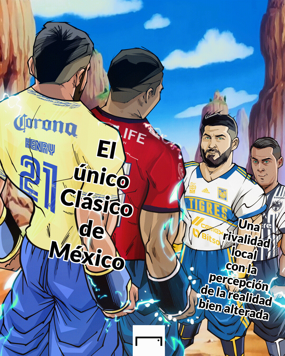 ArtStation - Clasico Nacional vs Clasico Regio