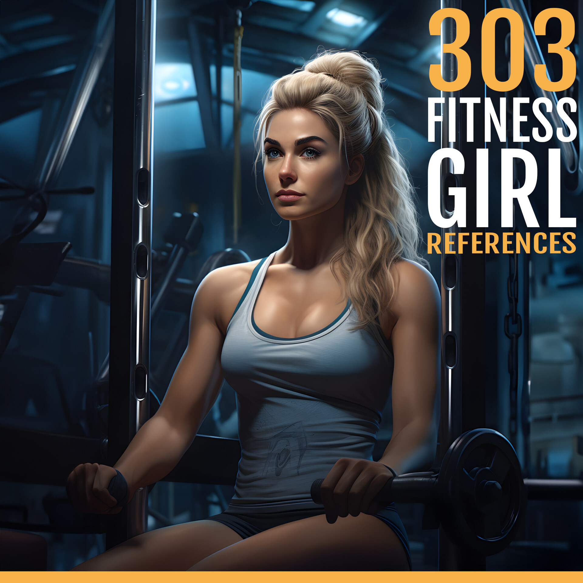 ArtStation - 303 Fitness Girl References