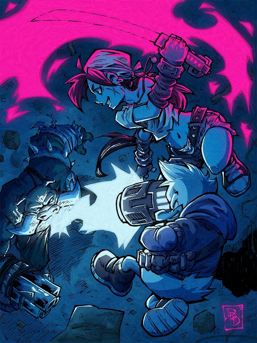 ArtStation - Late Night Boss Fight