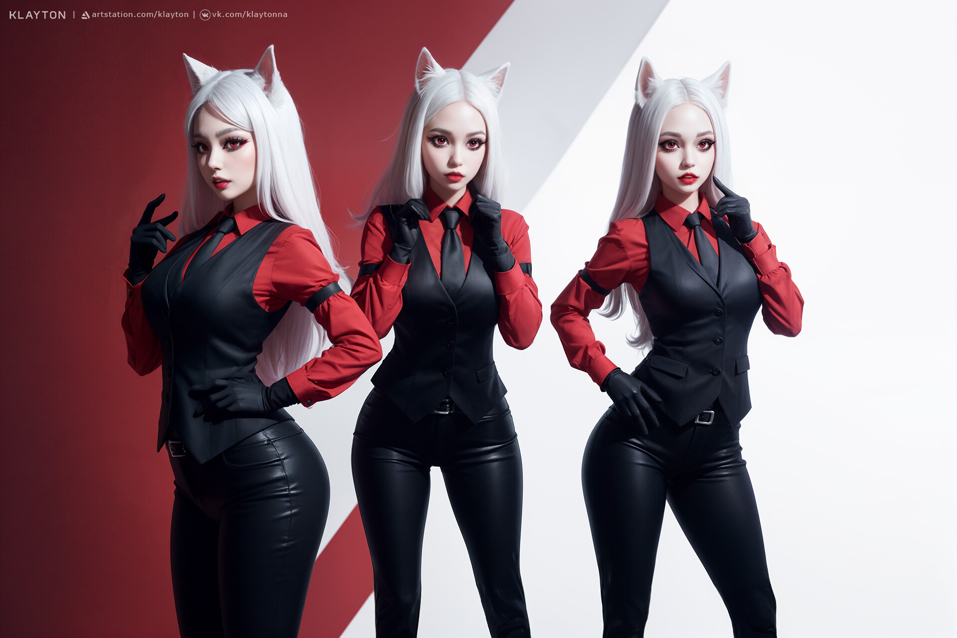 ArtStation - Cerberus (Helltaker)