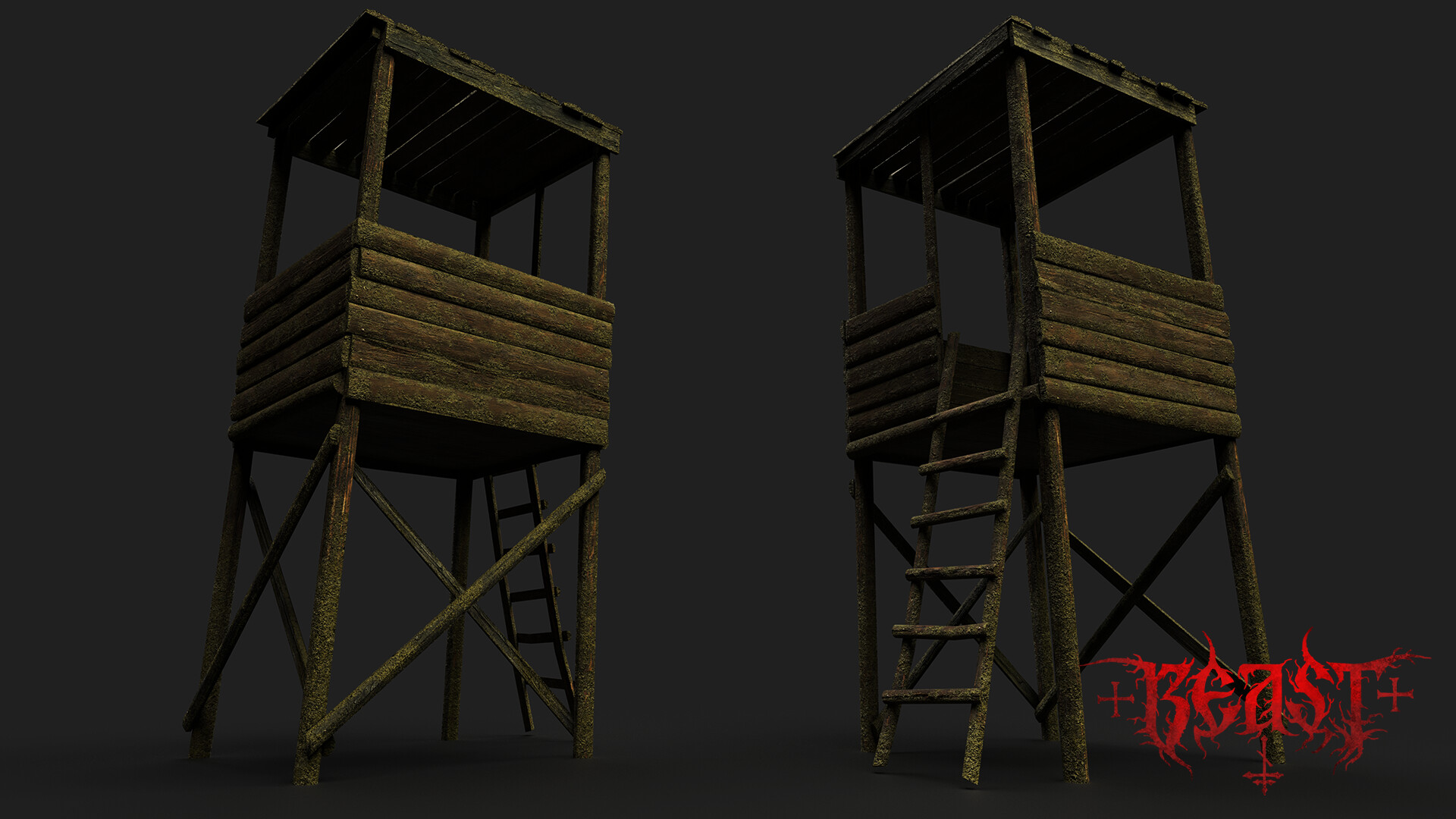 ArtStation - The Beast - environment