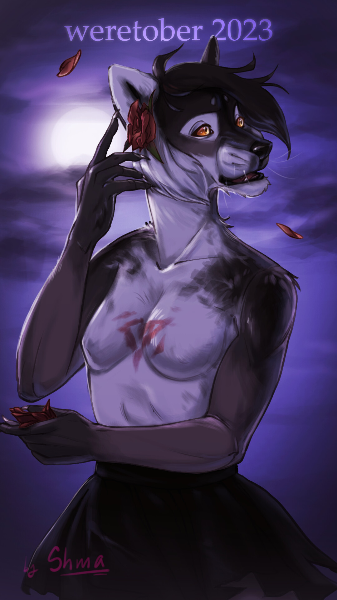 ArtStation - Weretober day 1: Werewolf