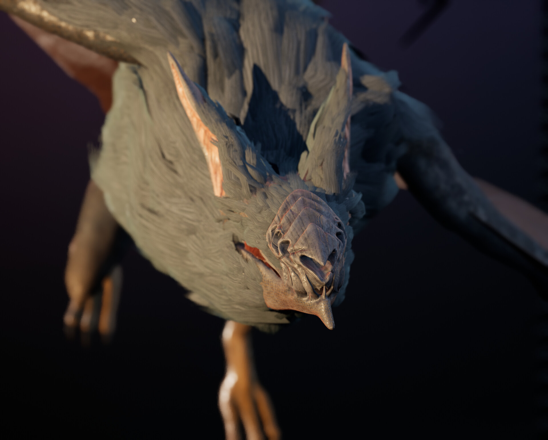 Jericka Lusk - Bat Wyvern (WIP)