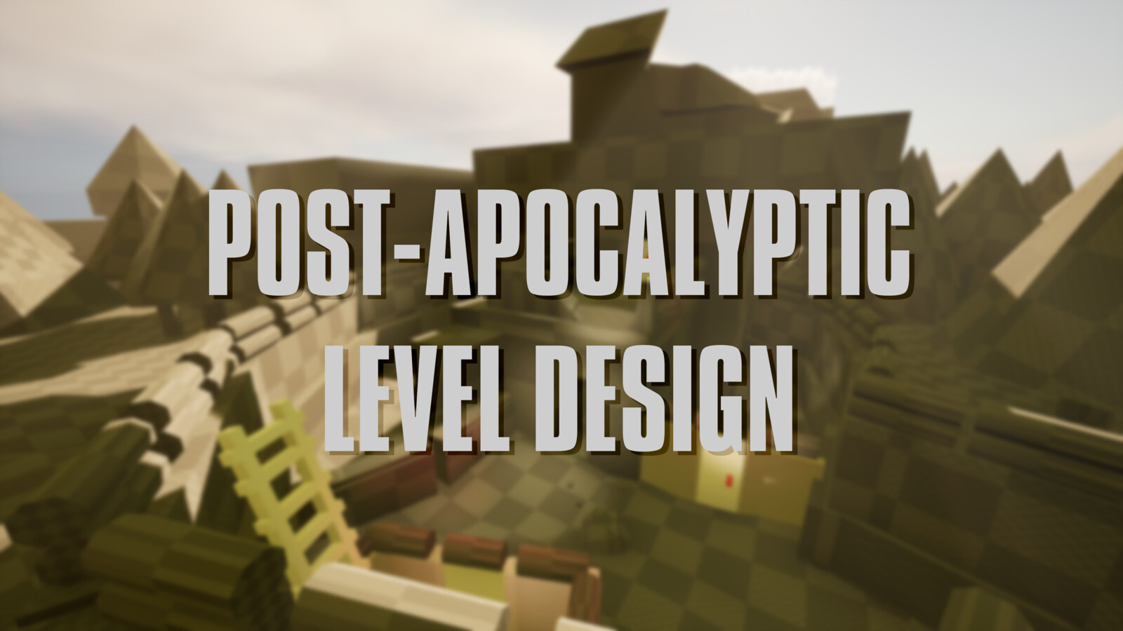 Rémi Ansel Preview Of My Action Adventure Post Apocalyptic Level Design