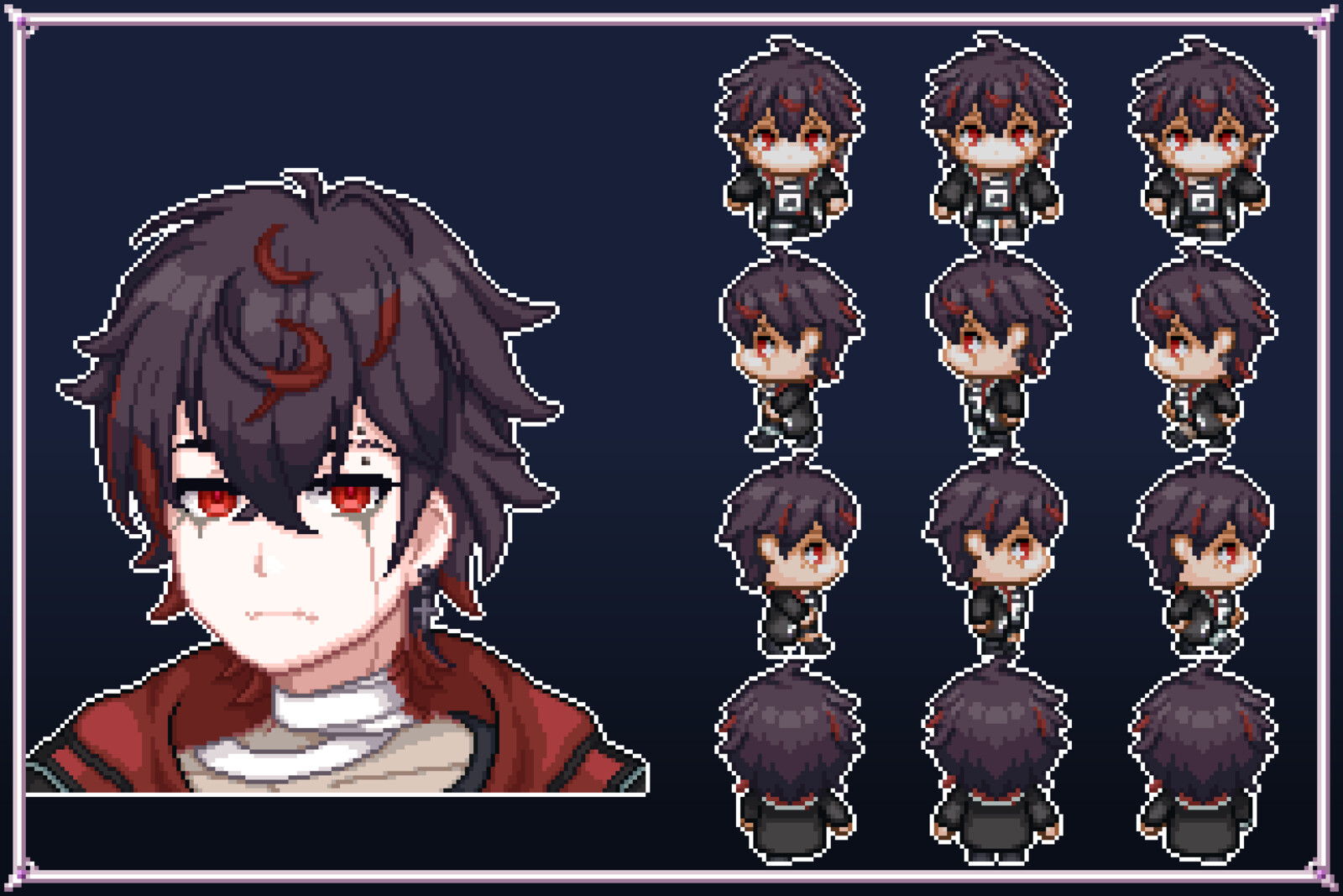 V.Aoyama - K9 Kuro (VShojo) (Commission)