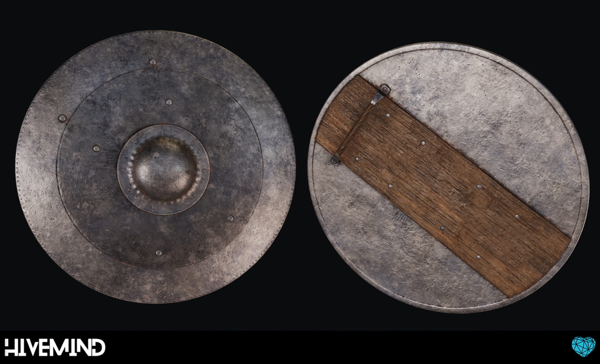 Cyan Heart Studio - Shields - Hivemind