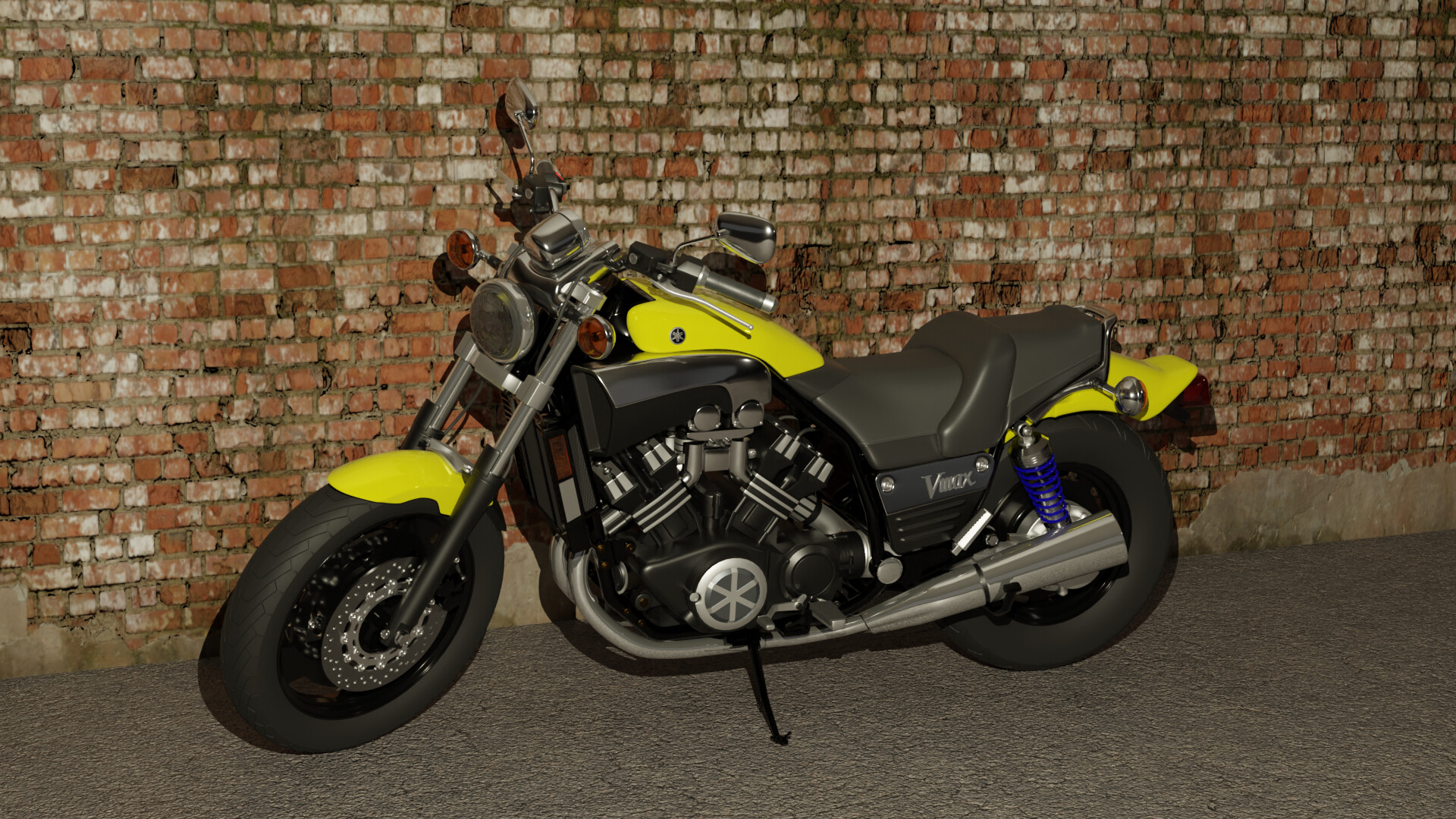 ArtStation - YAMAHA Vmax