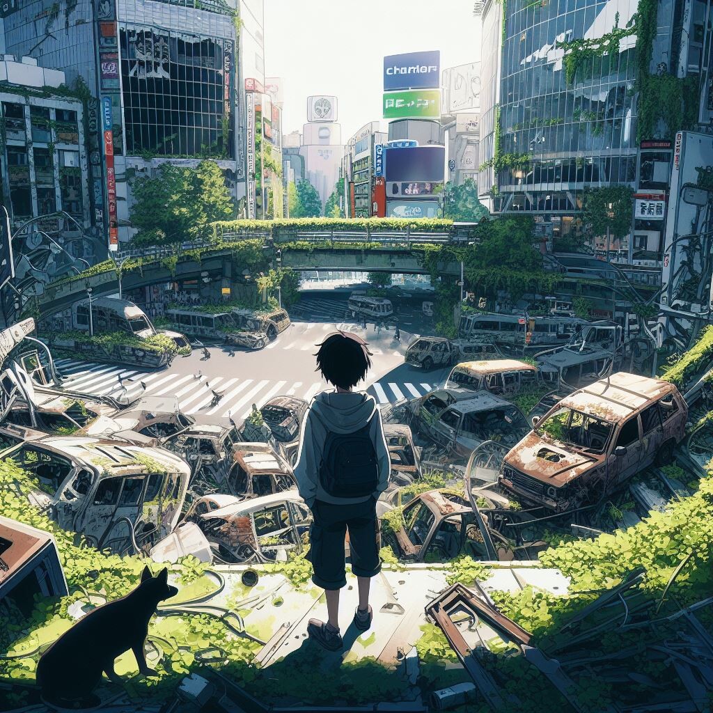ArtStation - Post-Apocalypse: Tokyo Shibuya