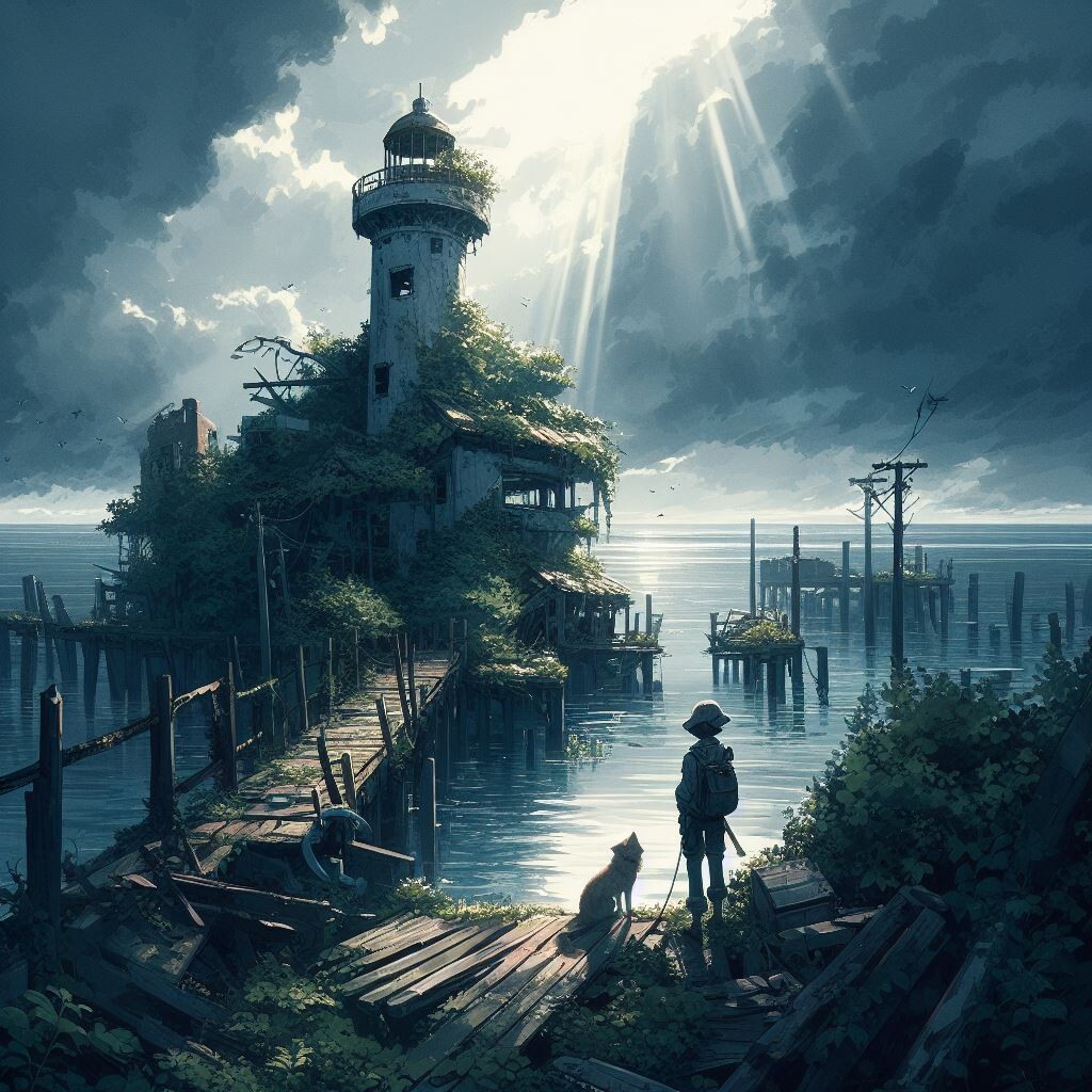 ArtStation - Post-Apocalypse: Lighthouse