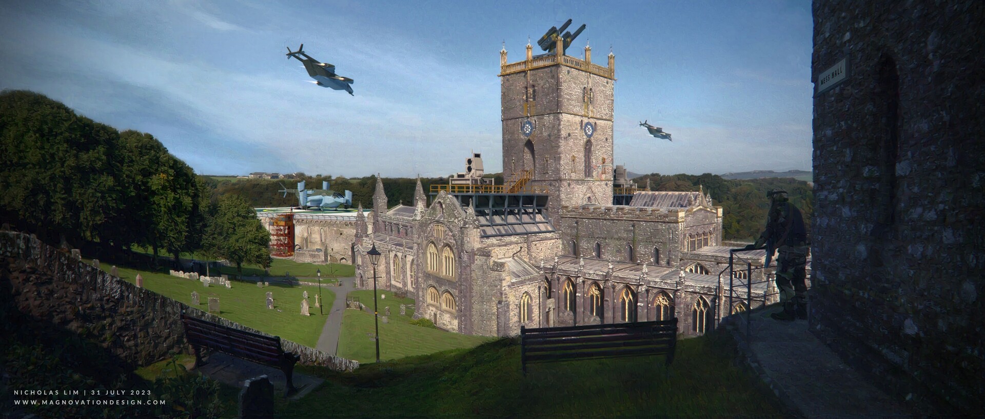 ArtStation - Home Guard Airbase