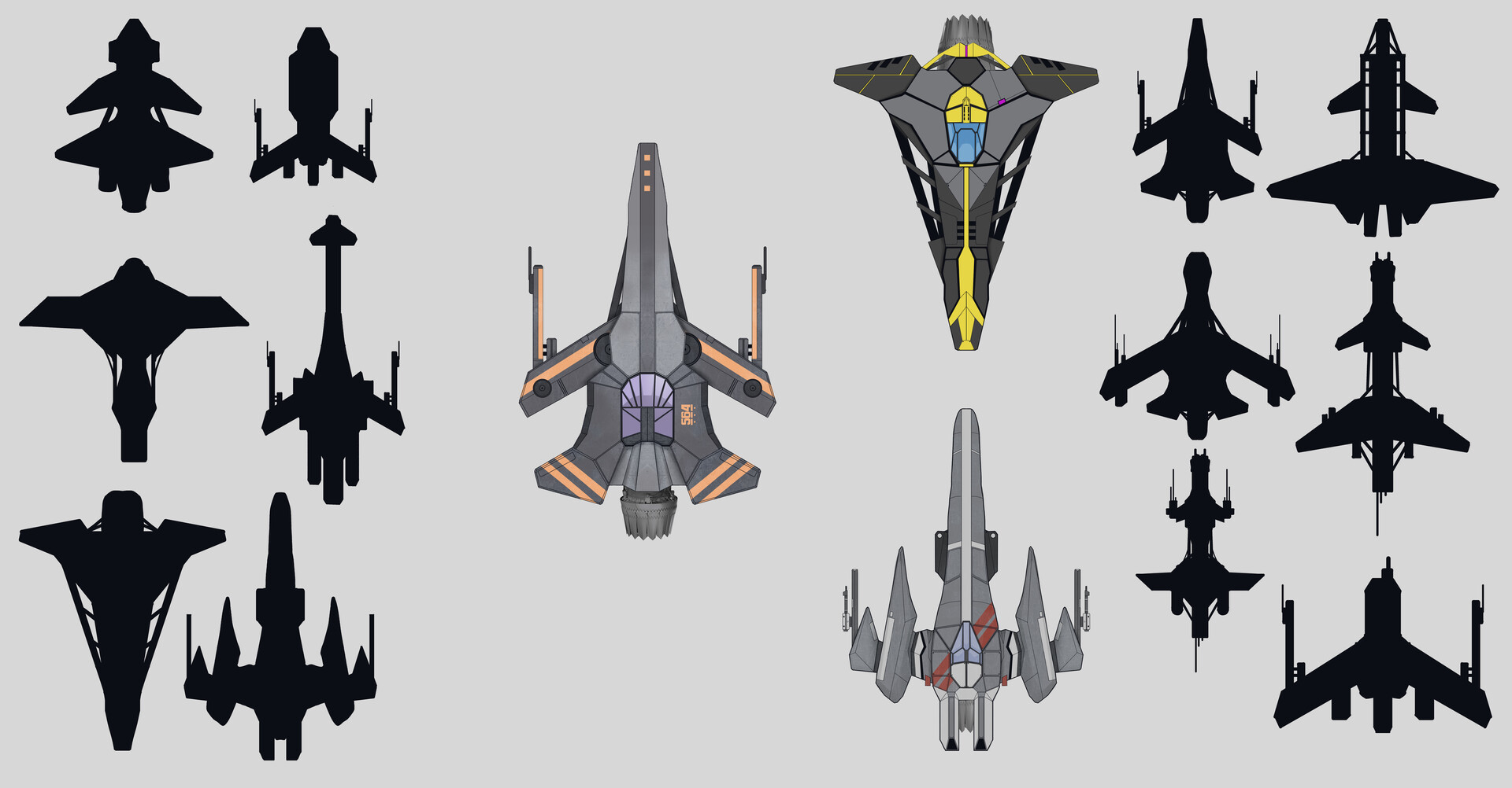 ArtStation - Space ship concepts