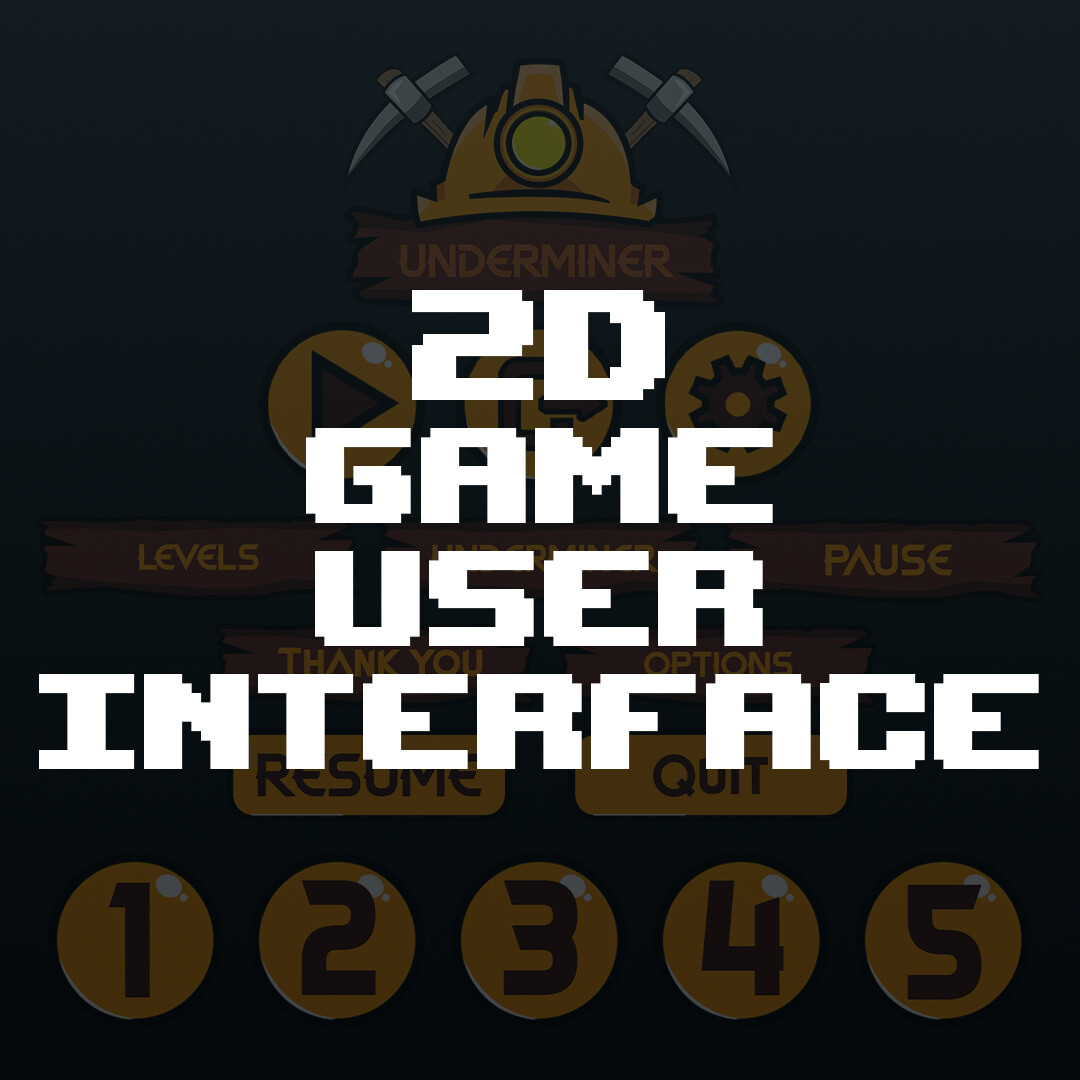 ArtStation - 2D GAME USER INTERFACE
