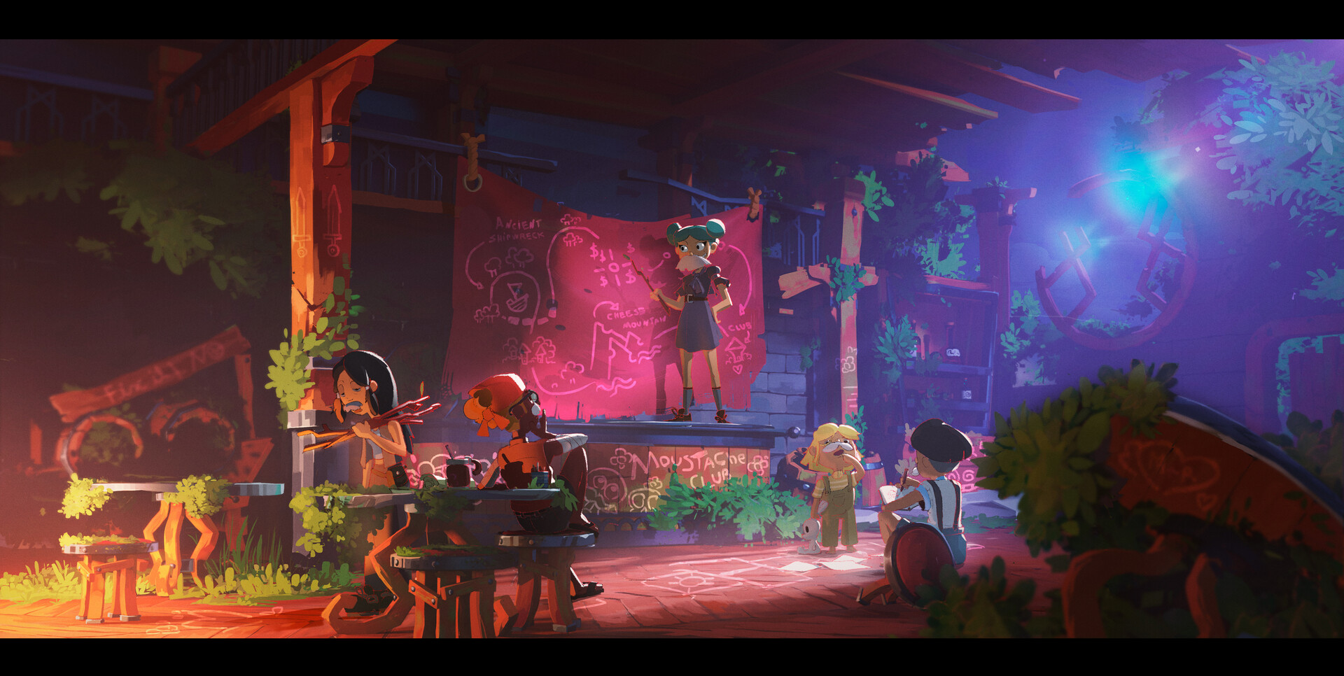 ArtStation - The Moustache Club