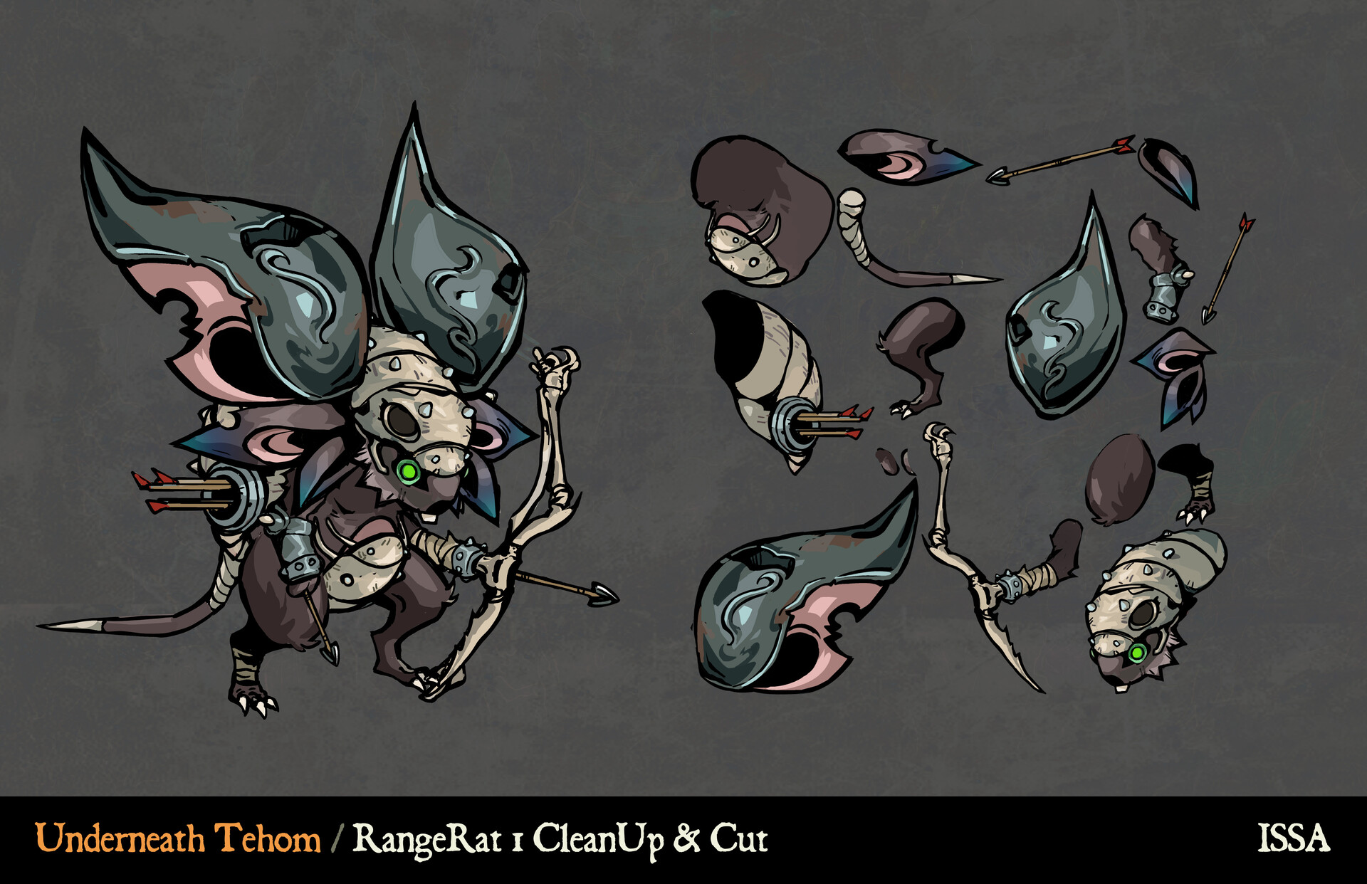 ISSA - Past Rigging/Bone Animations