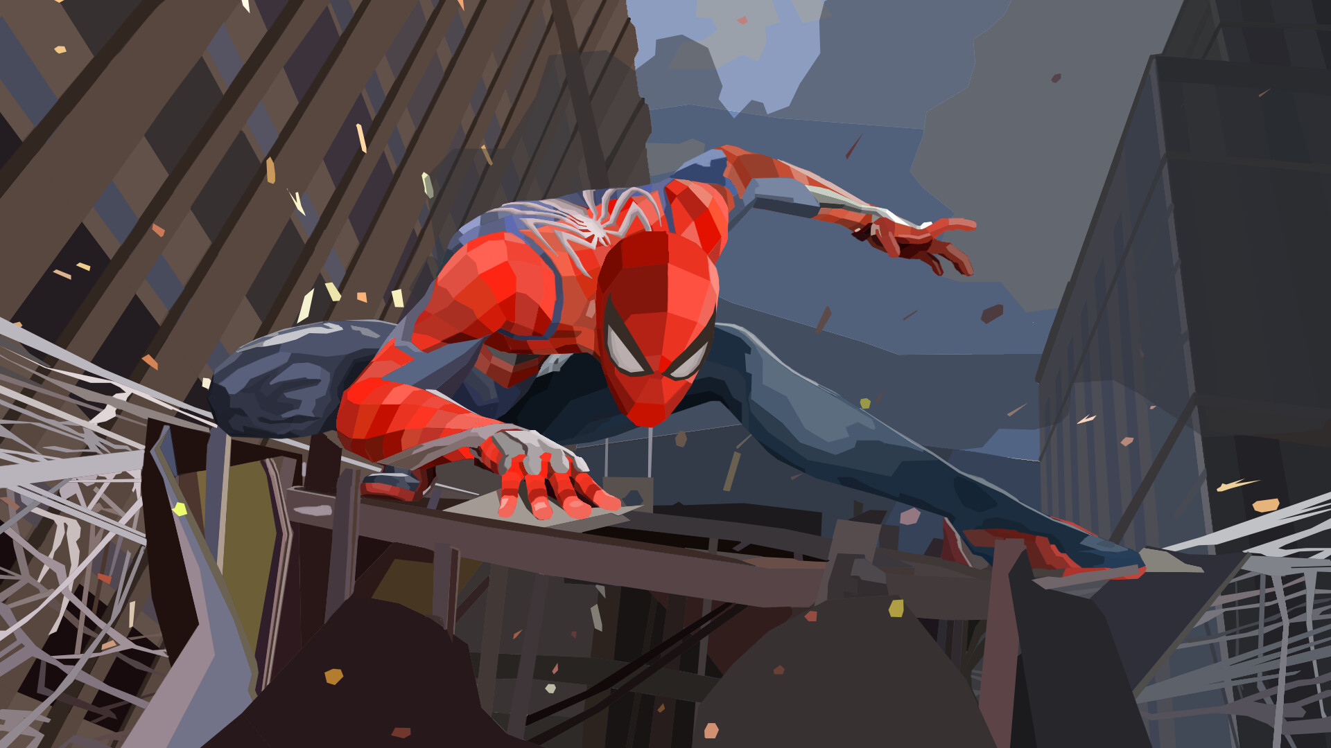 ArtStation - Stylized Spiderman Art