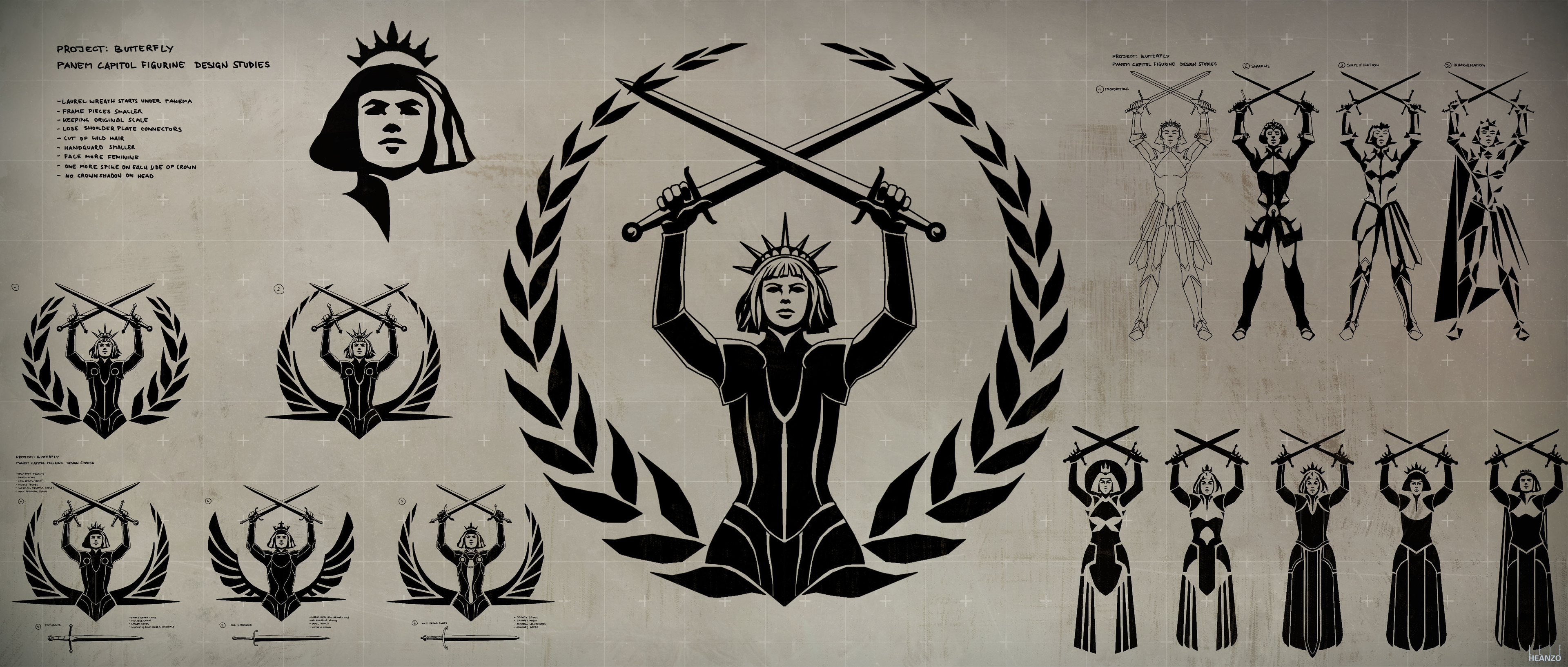 Leif Heanzo - THE HUNGER GAMES - THE STATUES