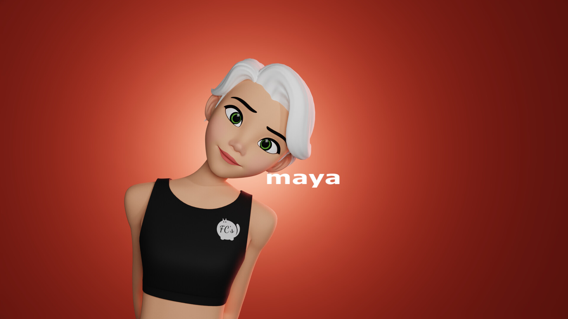 ArtStation - Maya stylised girl teen character
