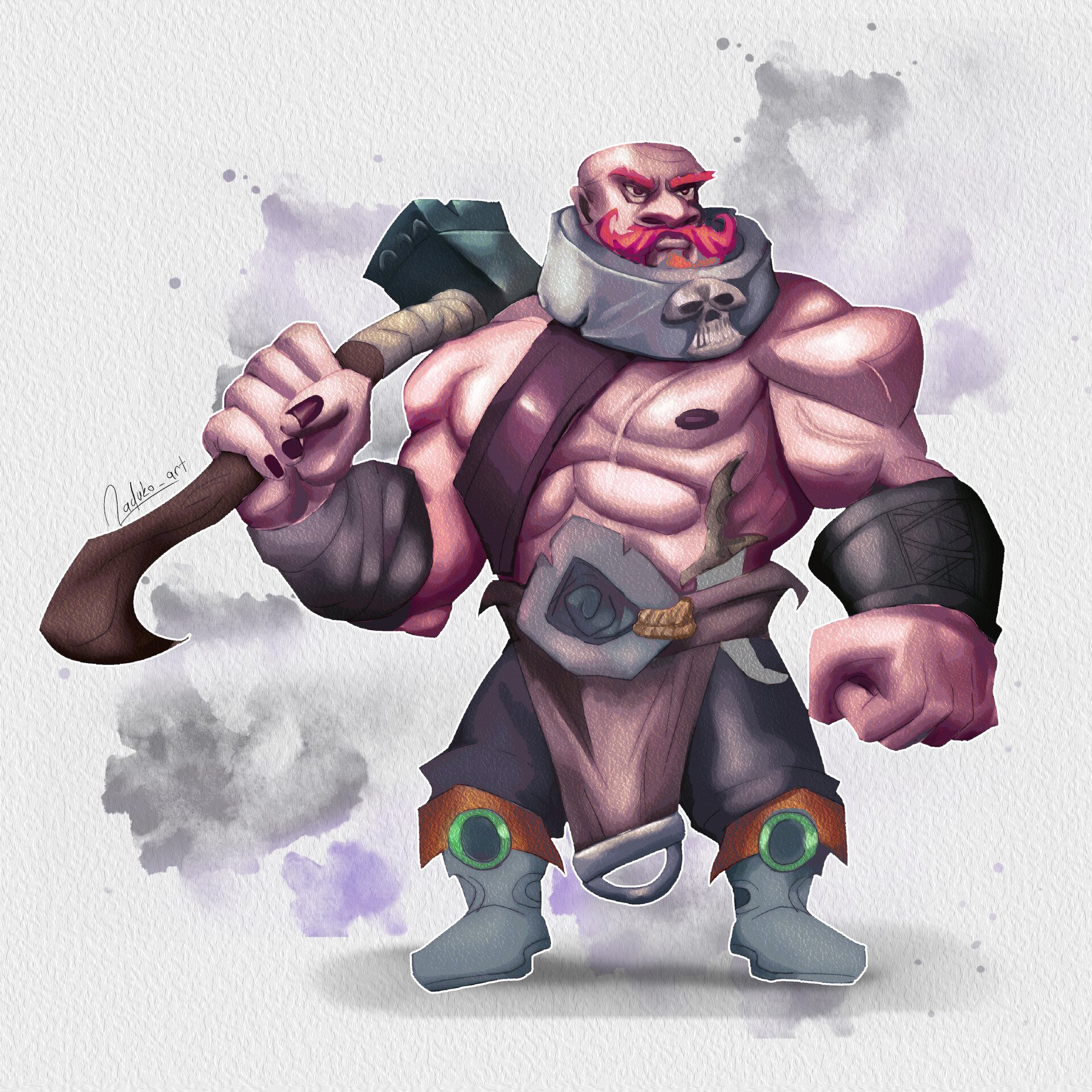 ArtStation - Blacksmith Concept art