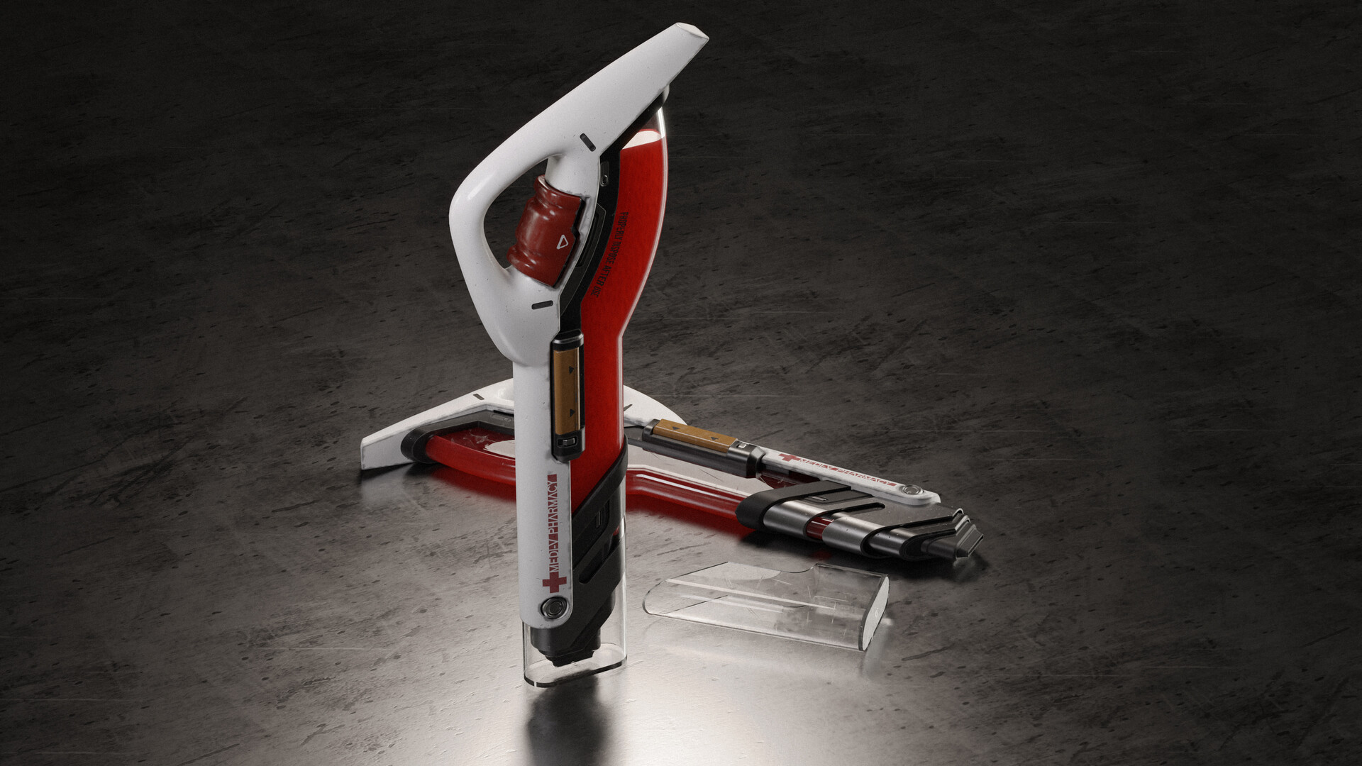 ArtStation - Sci-fi Medical Auto Injector Concept