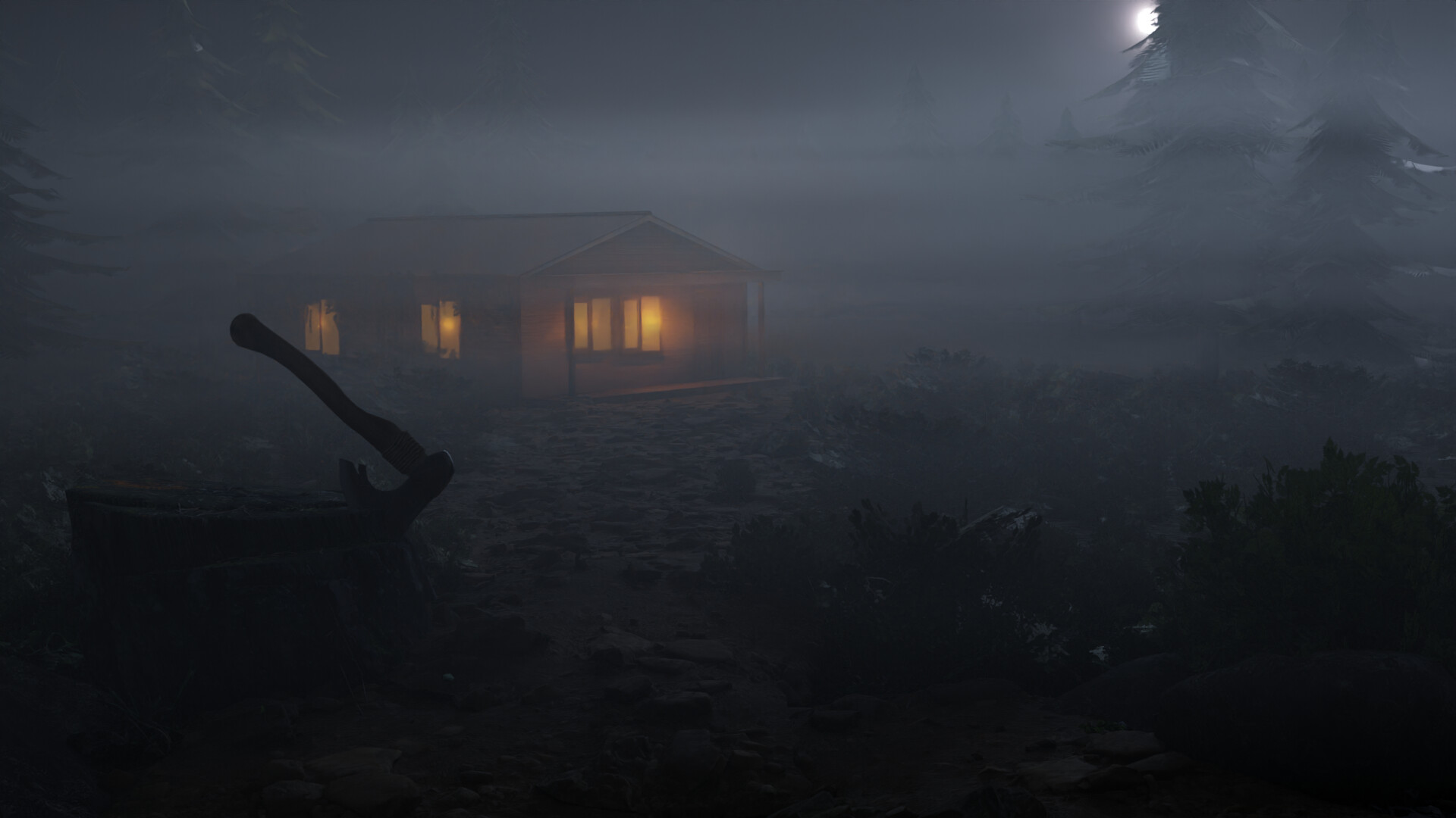 ArtStation - Night Cabin