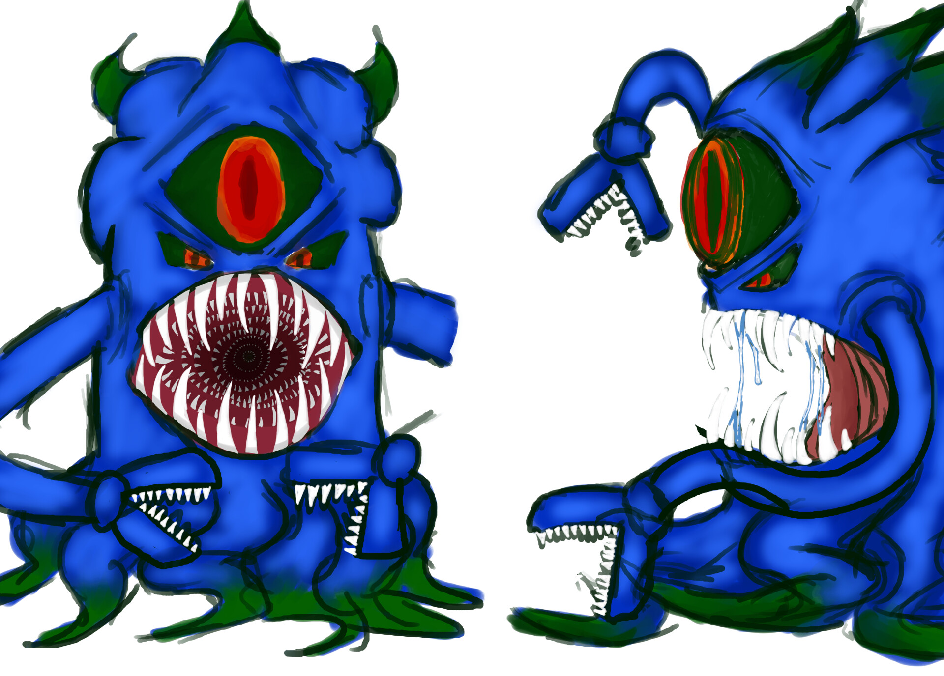 ArtStation - Alien takeover - game development college project