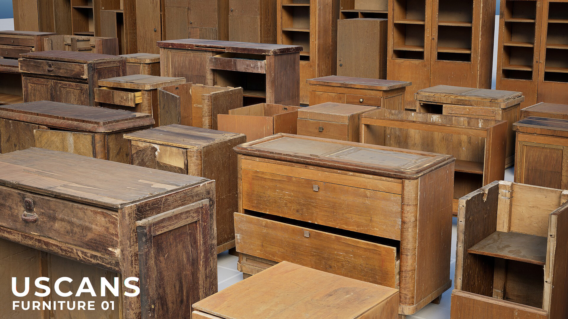 ArtStation - Uscans | Furniture 01