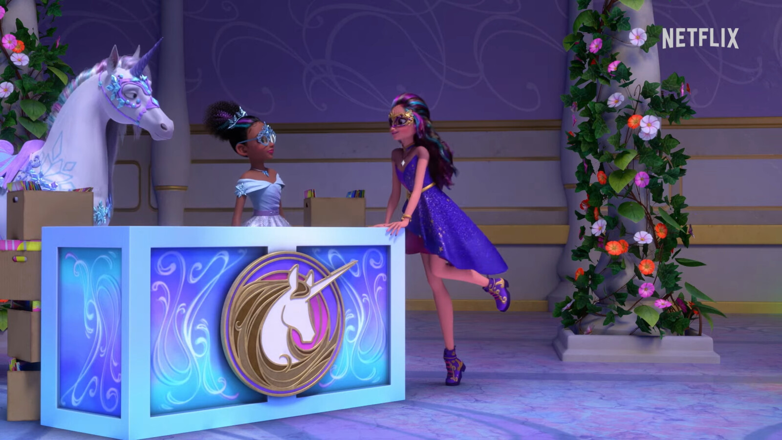 Sabrina Harvey Mark - DJ Booth Surfacing - Unicorn Academy (Netflix)