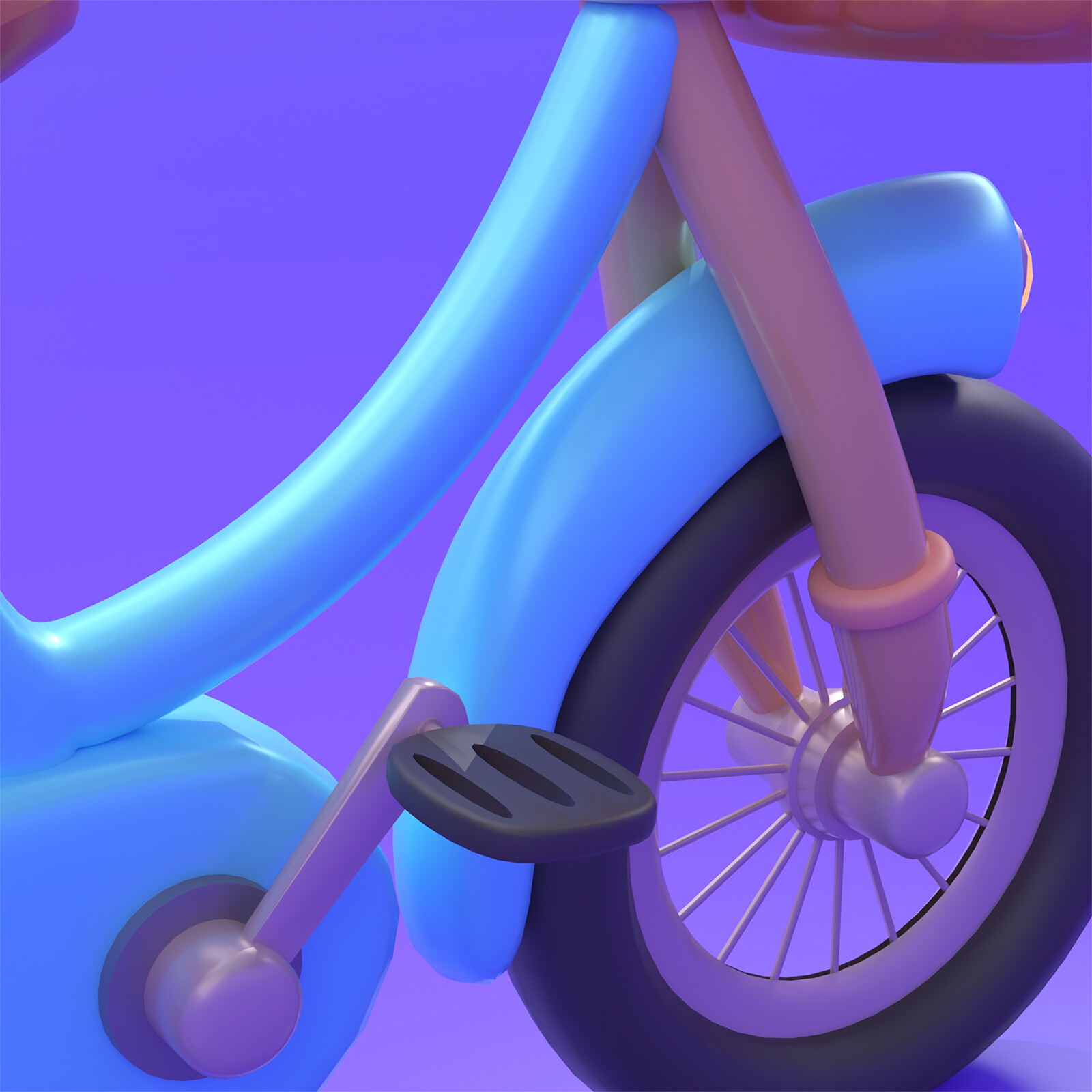 Cihan Toraman - Tastiest Ride: Stylized Bike