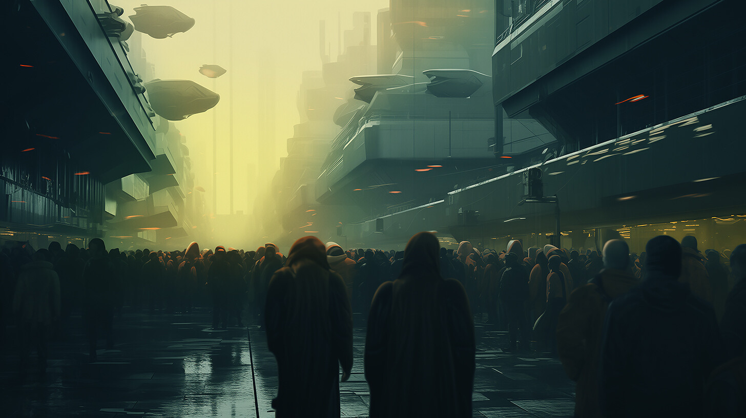 ArtStation - City Crowd