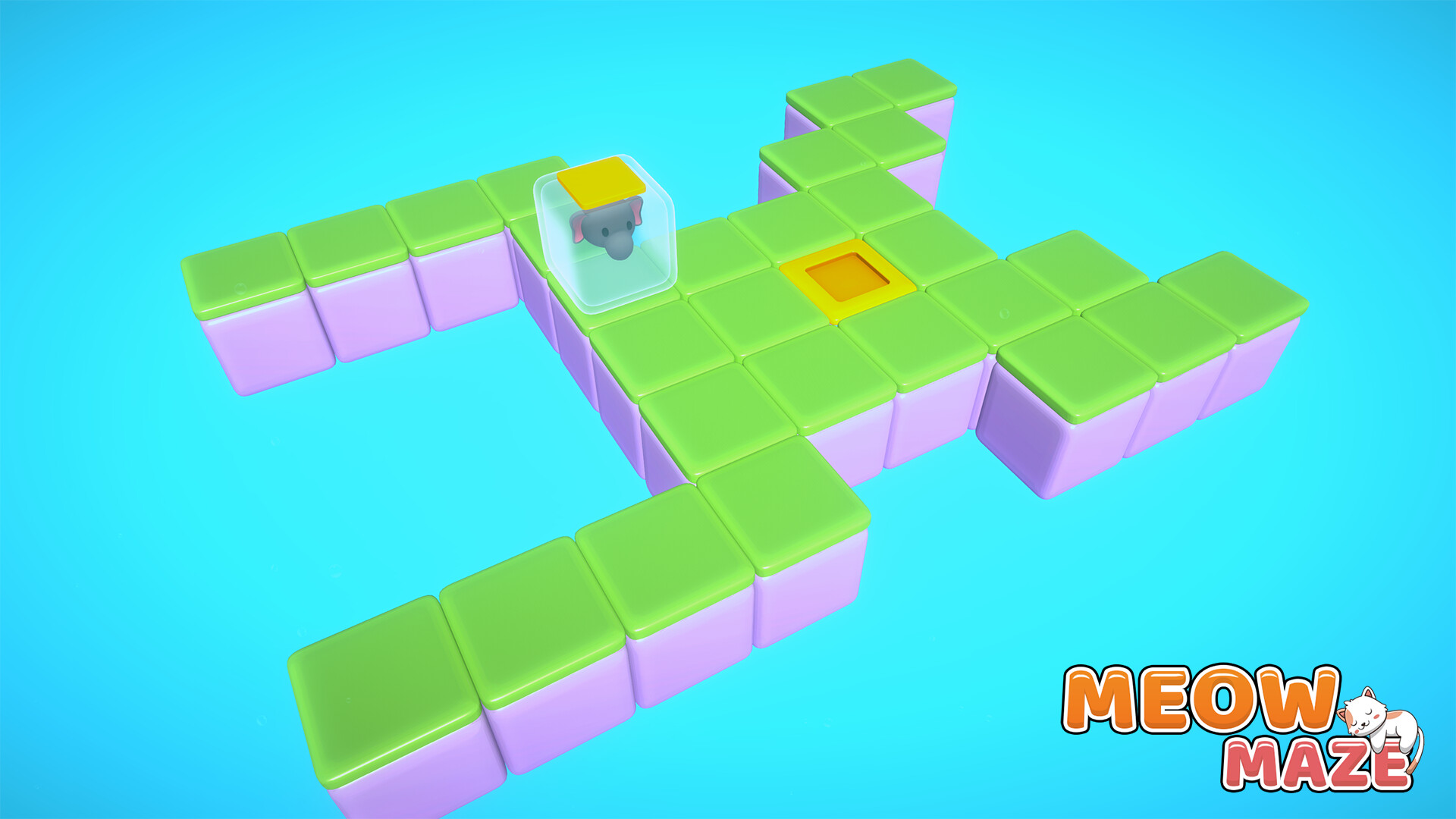 Ateeq Rafiq - Meow Maze Game Art