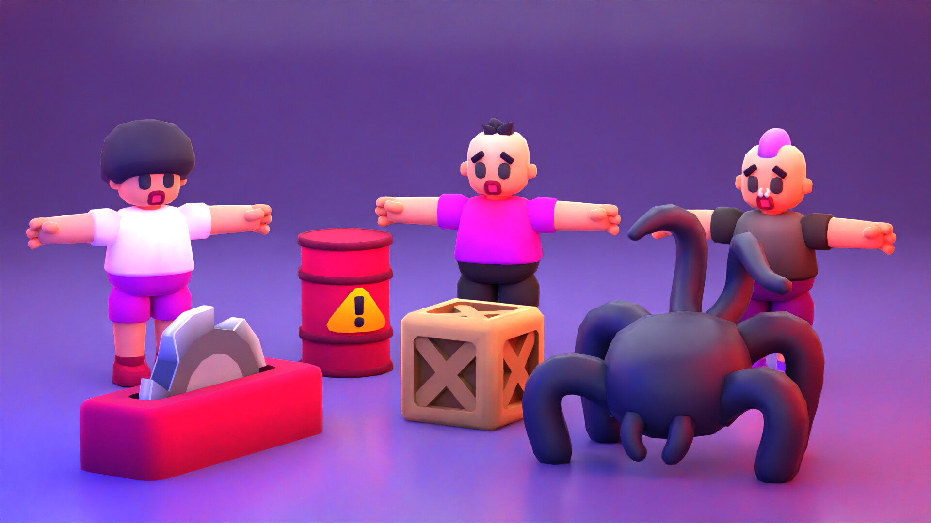 ArtStation - Hypercasual Game Models