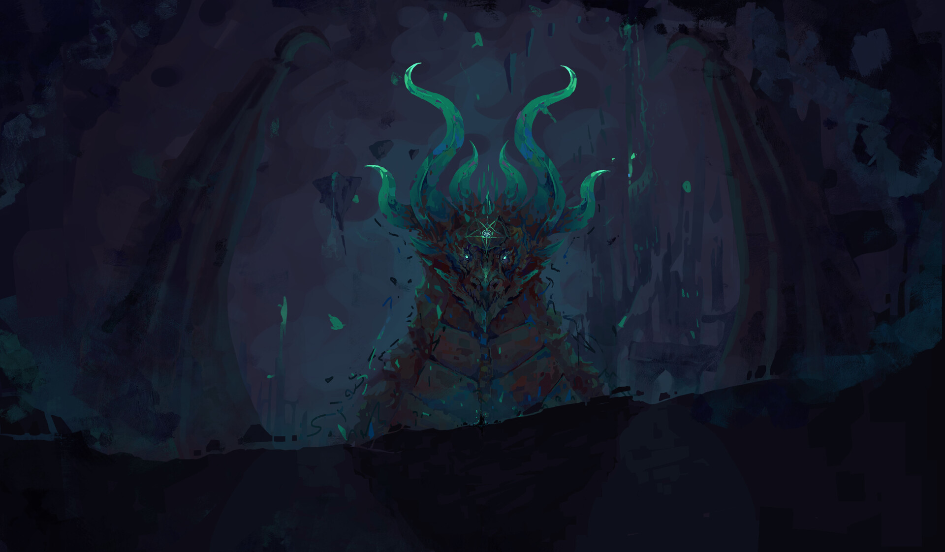 ArtStation - guardian of the death realm