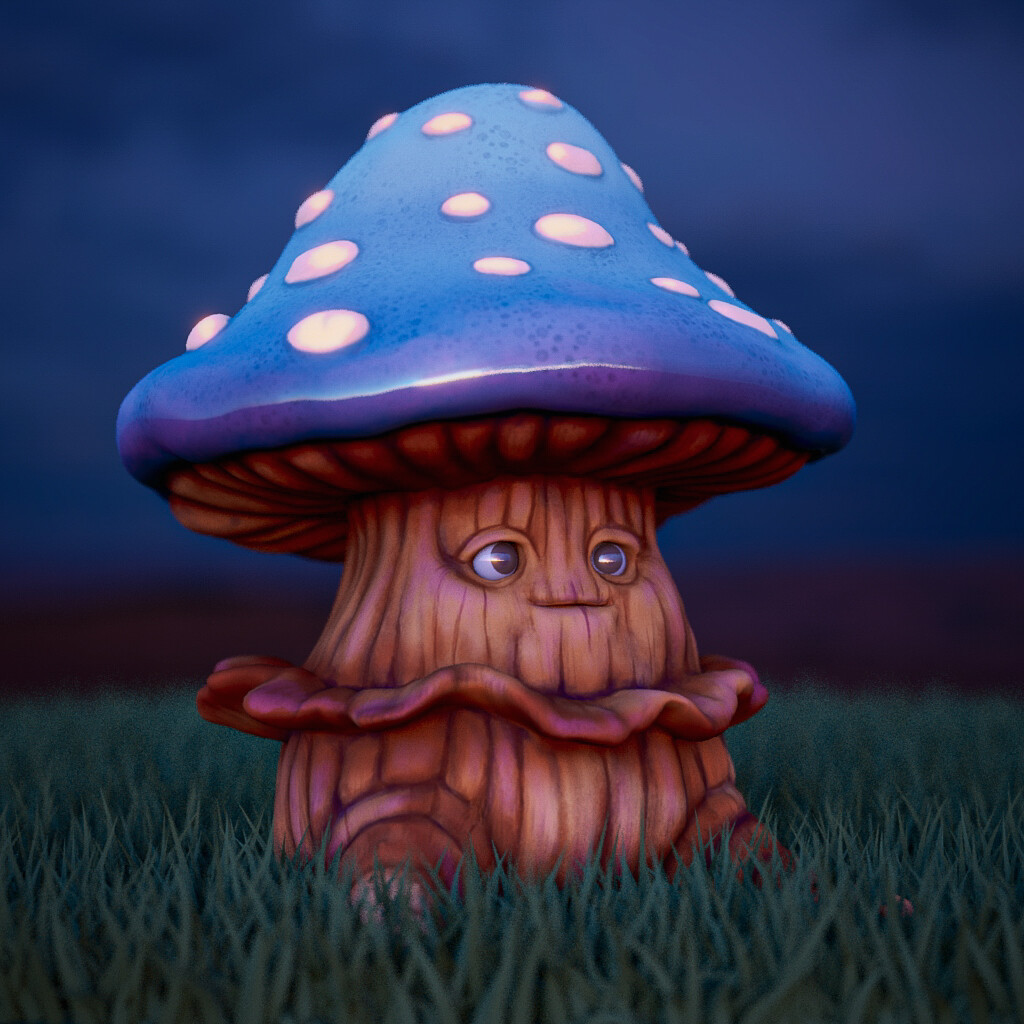 ArtStation - Mushroom Creature