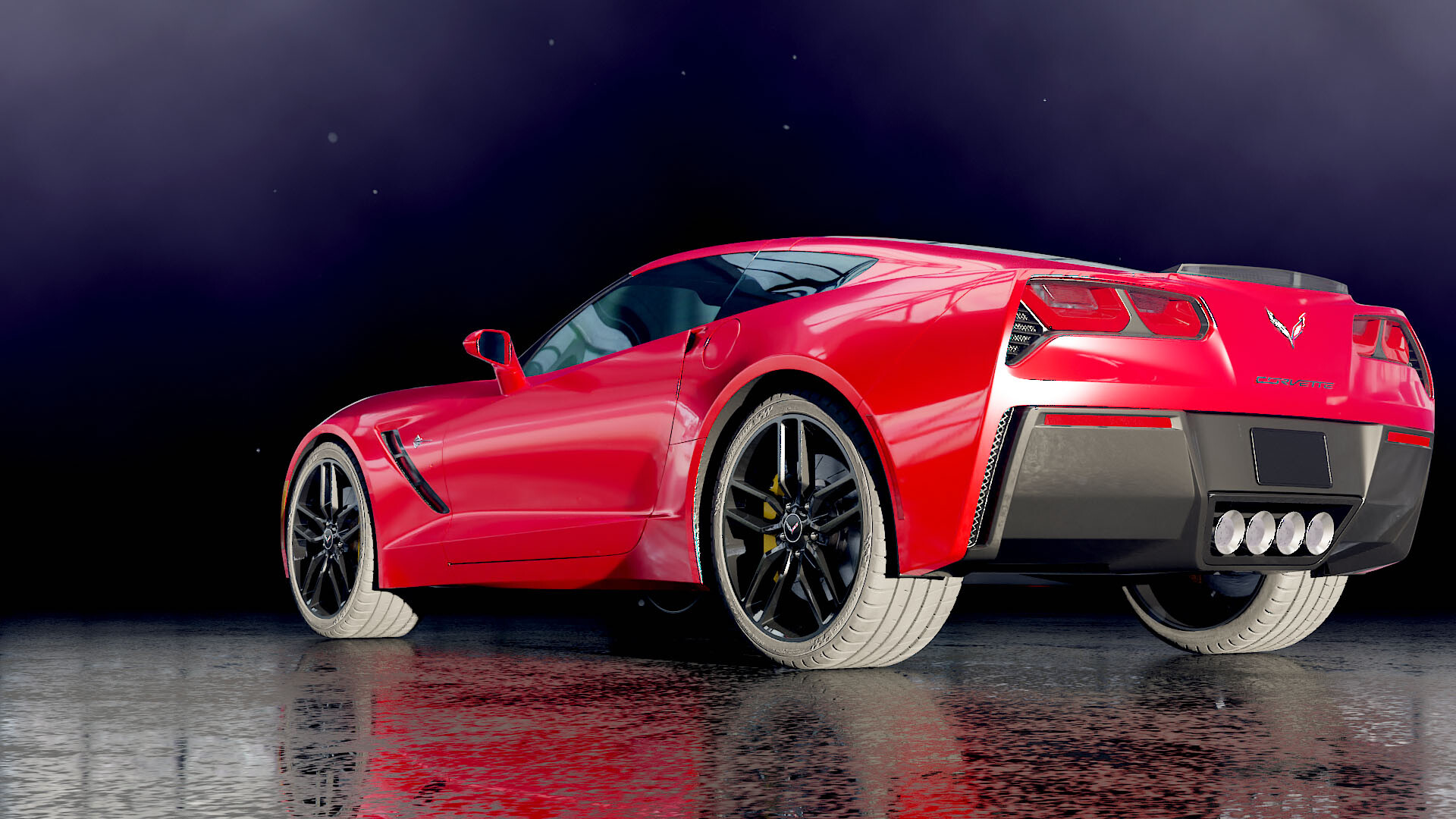 ArtStation - Corvette C7